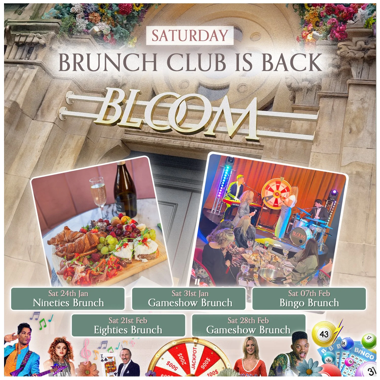Saturday Brunch — Bloom