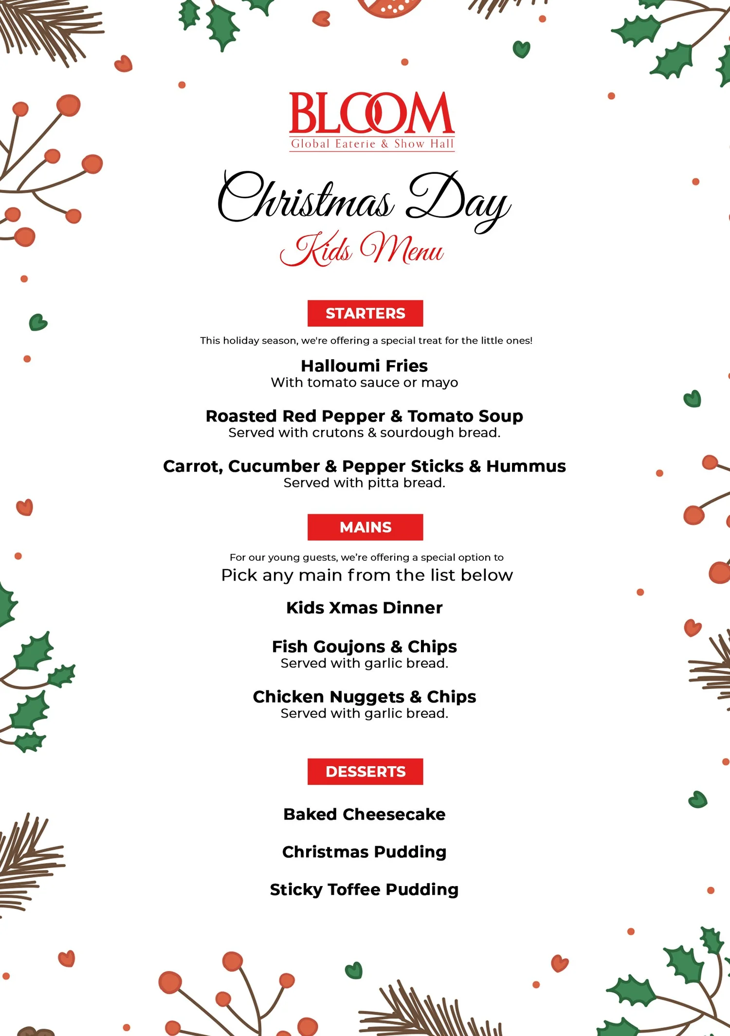 Christmas Day — Bloom