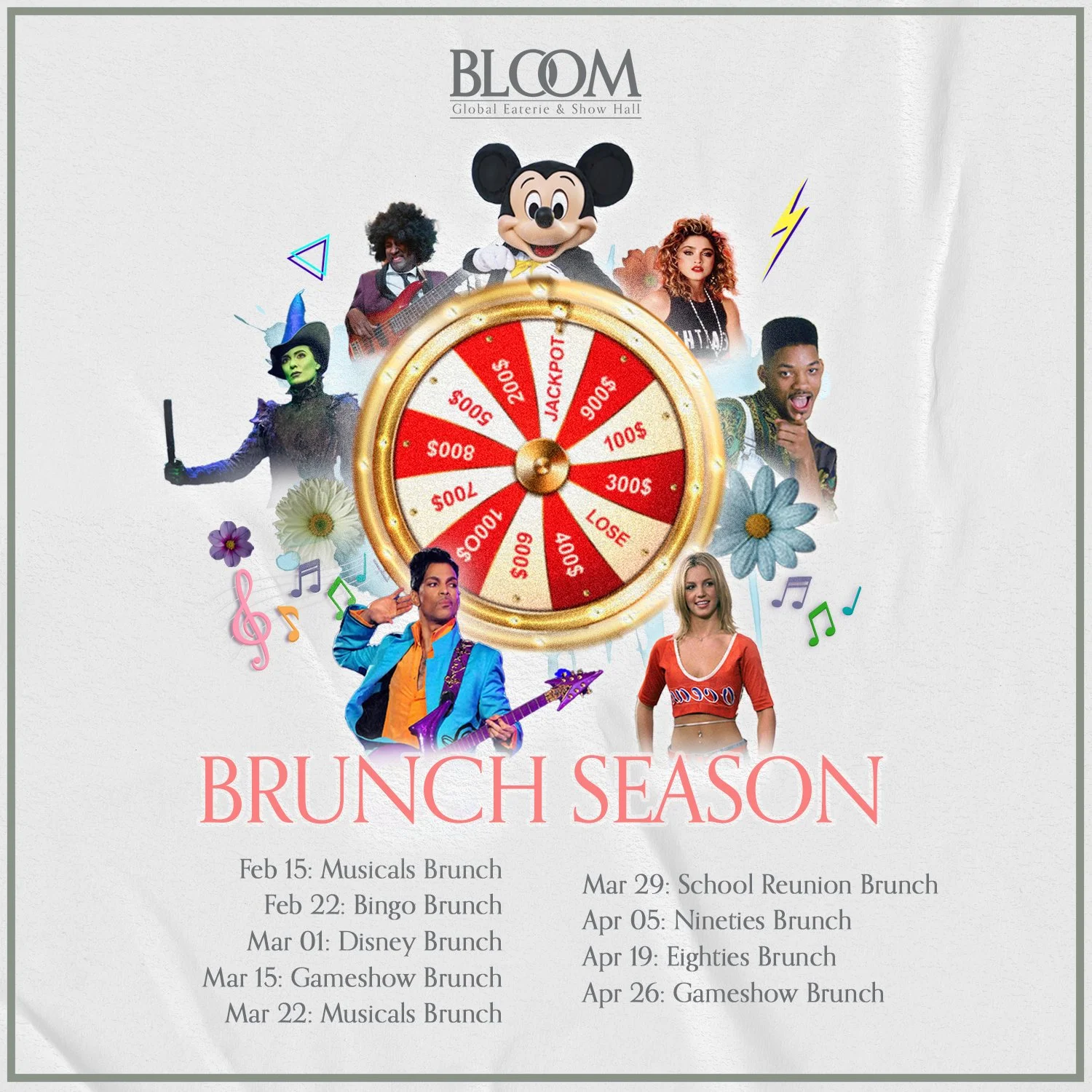 Saturday Brunch — Bloom