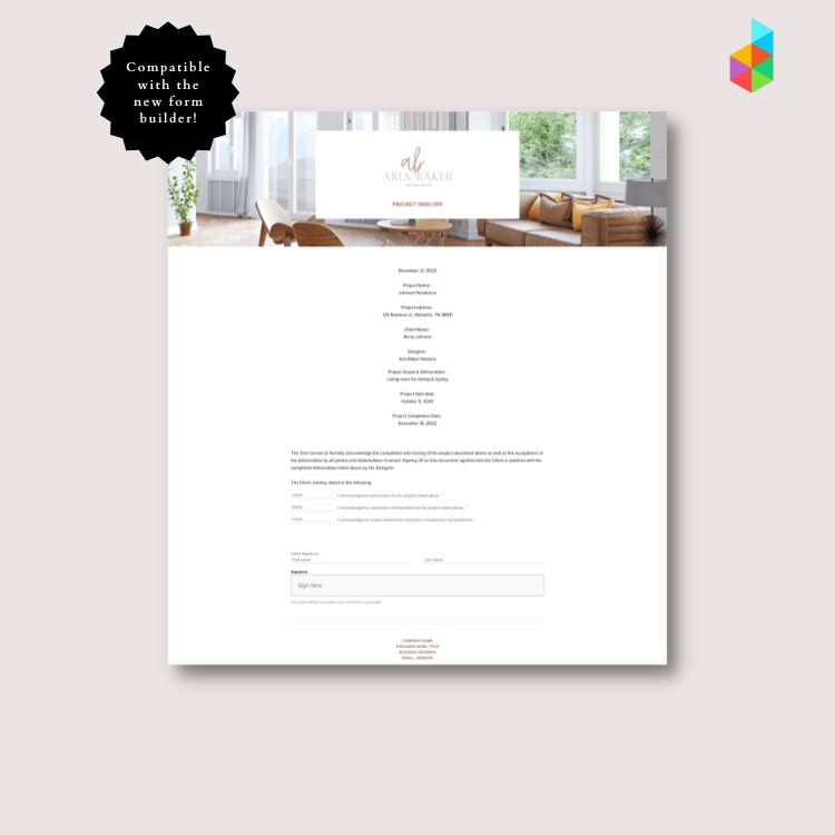 Template Shop for Interior Designers — Keysi Hodge Consulting