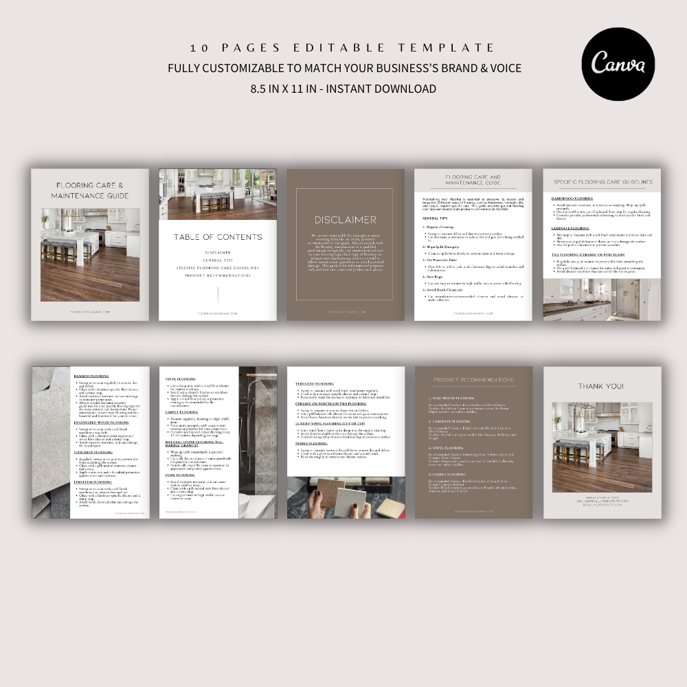 Canva Template — Template Shop for Interior Designers — Keysi Hodge