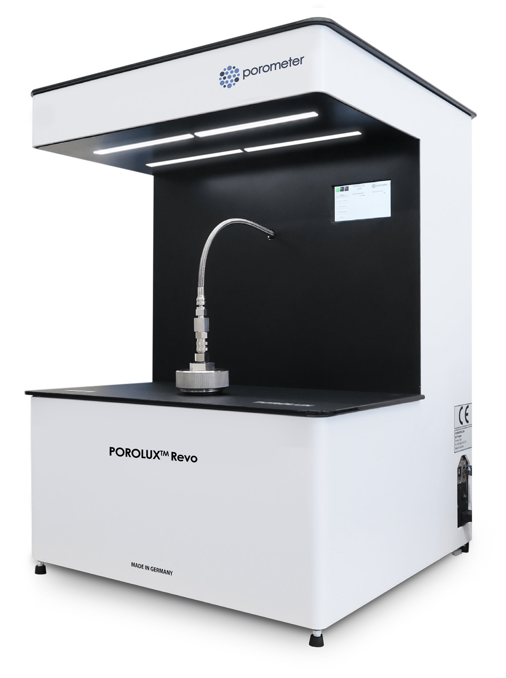 Porometer - pore size distribution and capillary flow porometry measurement
