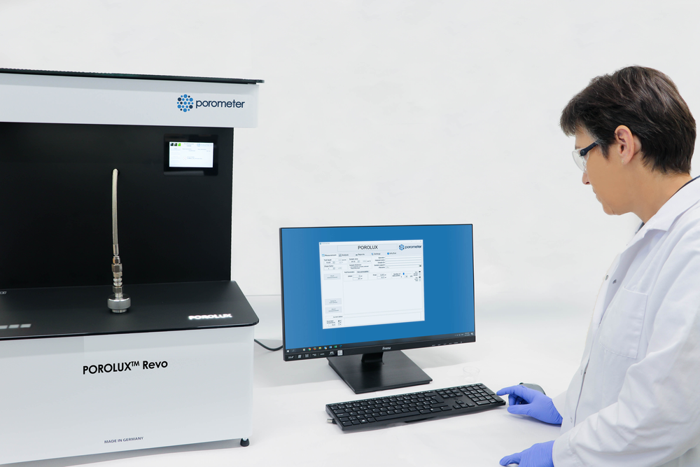 Porometer - pore size distribution and capillary flow porometry measurement