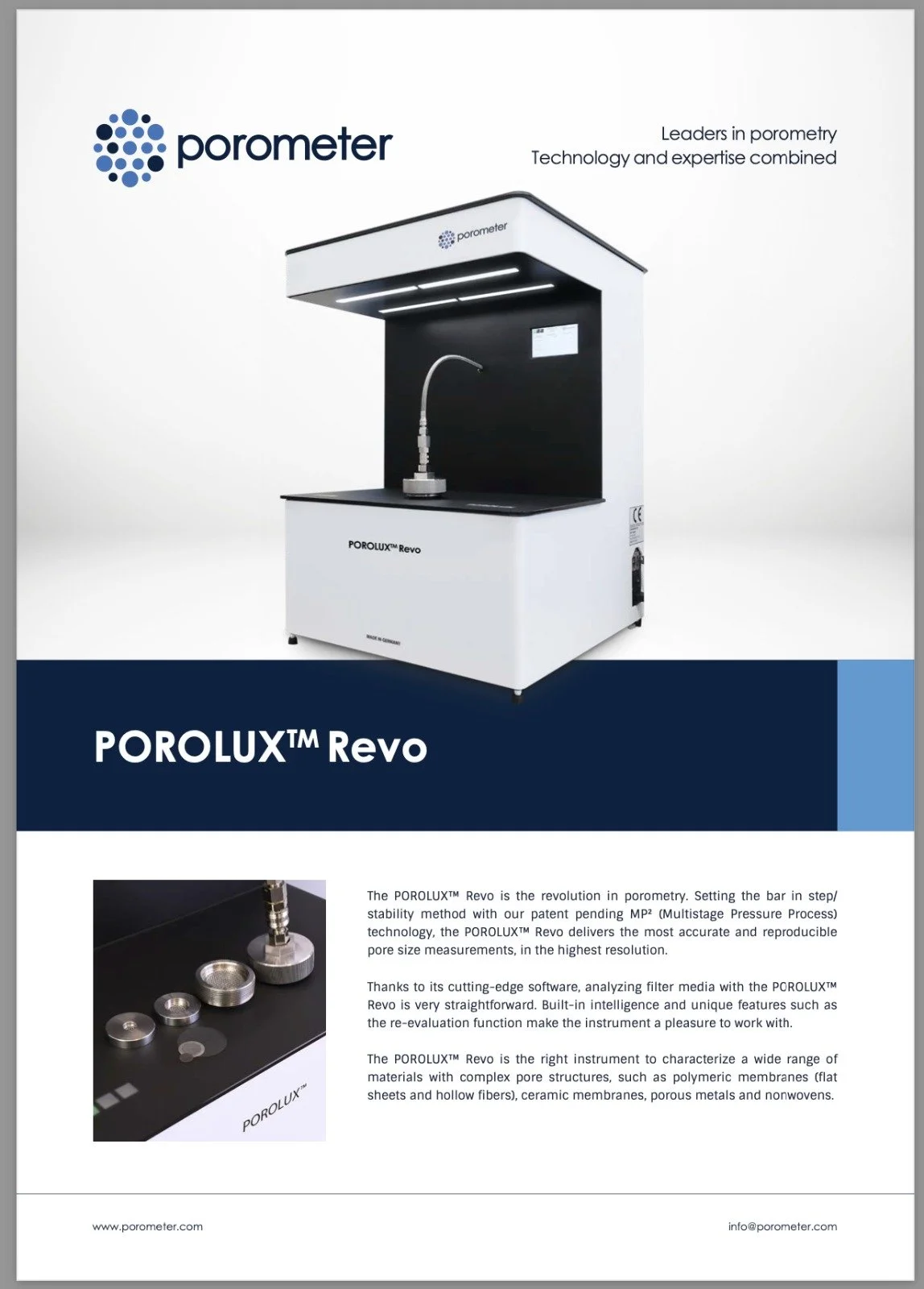 Porometer - discover here our porometers