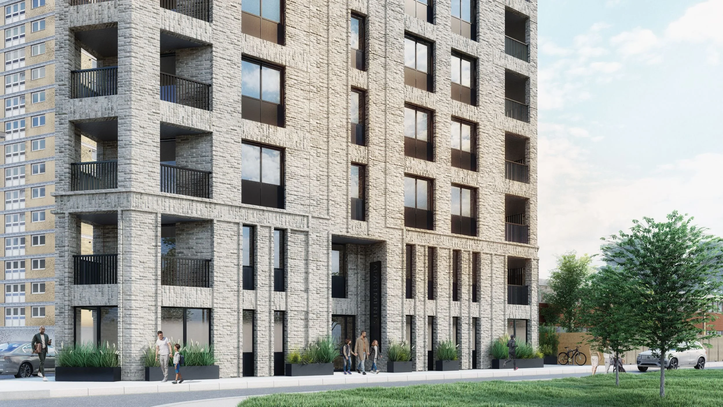 Partridge Way, London- New-Build Apartments | Pinchin Architects