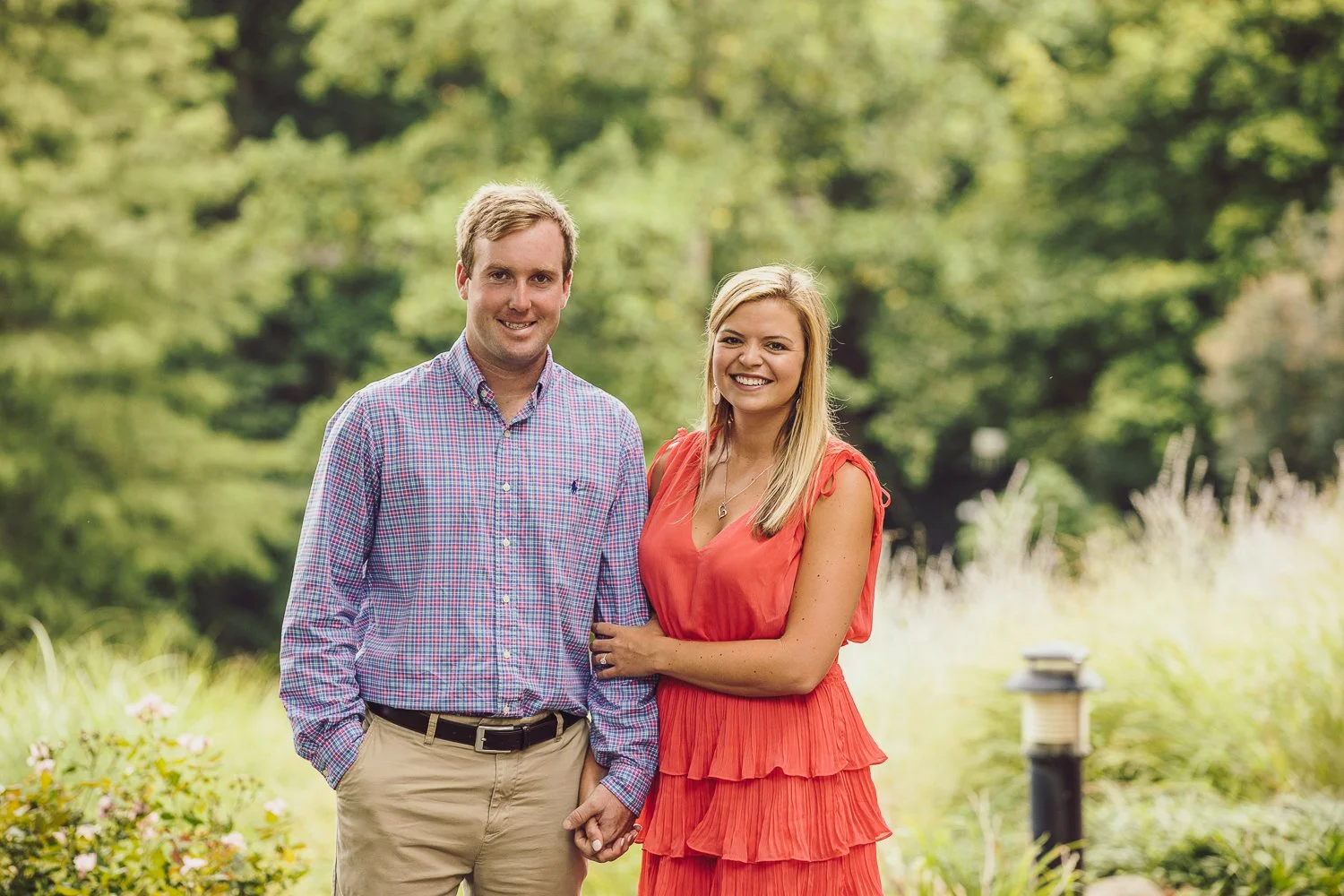 Falls Park Engagement Session | Evan & Adair — J. Richard Photography