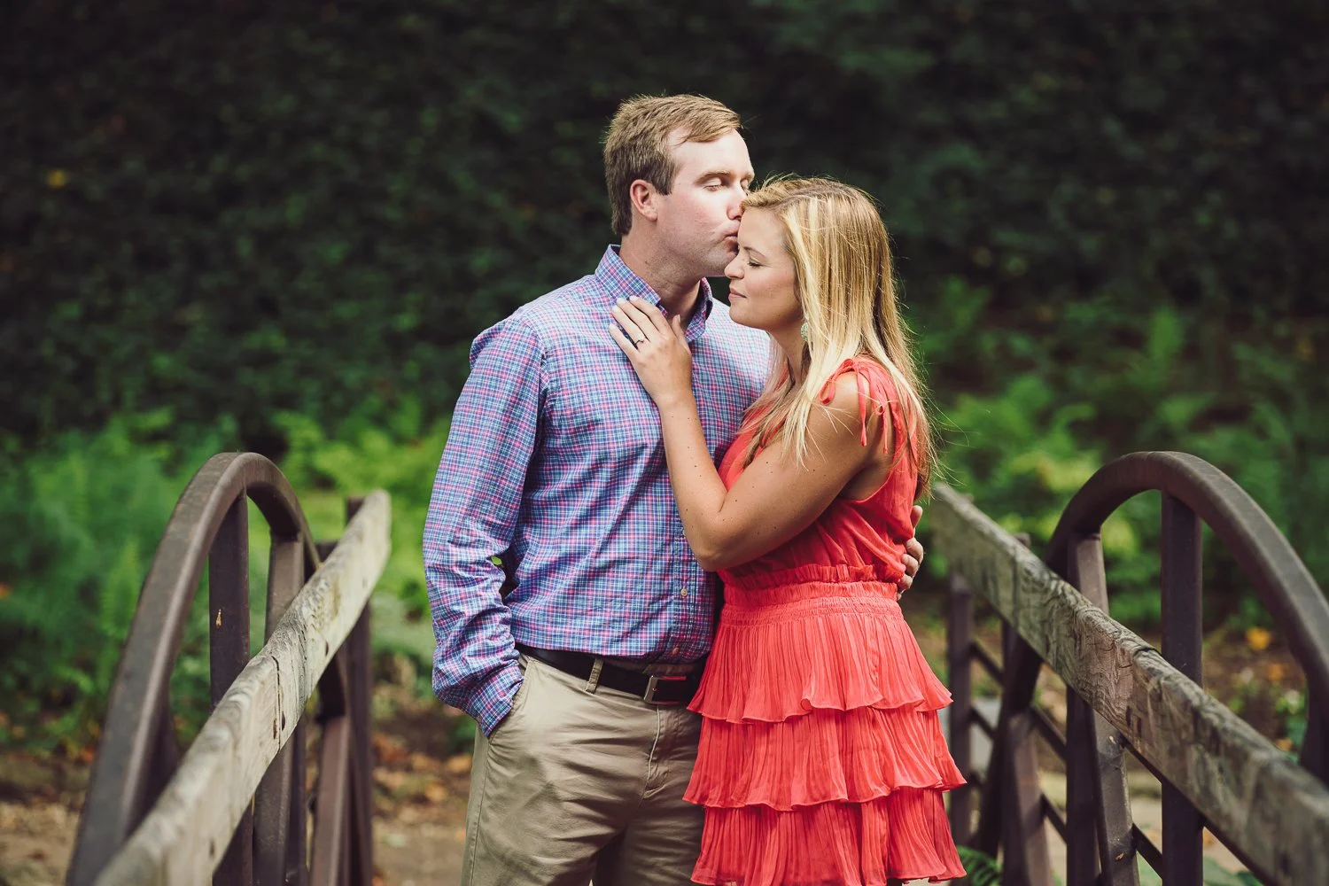 Falls Park Engagement Session | Evan & Adair — J. Richard Photography