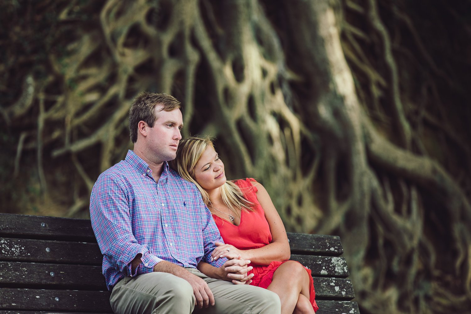 Falls Park Engagement Session | Evan & Adair — J. Richard Photography