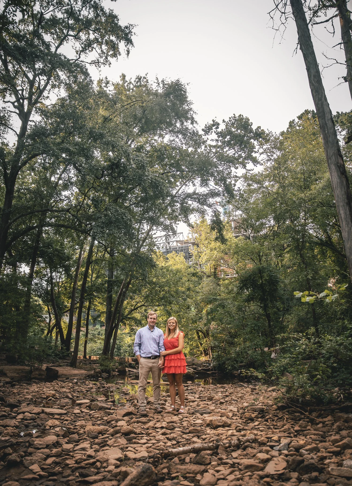 Falls Park Engagement Session | Evan & Adair — J. Richard Photography