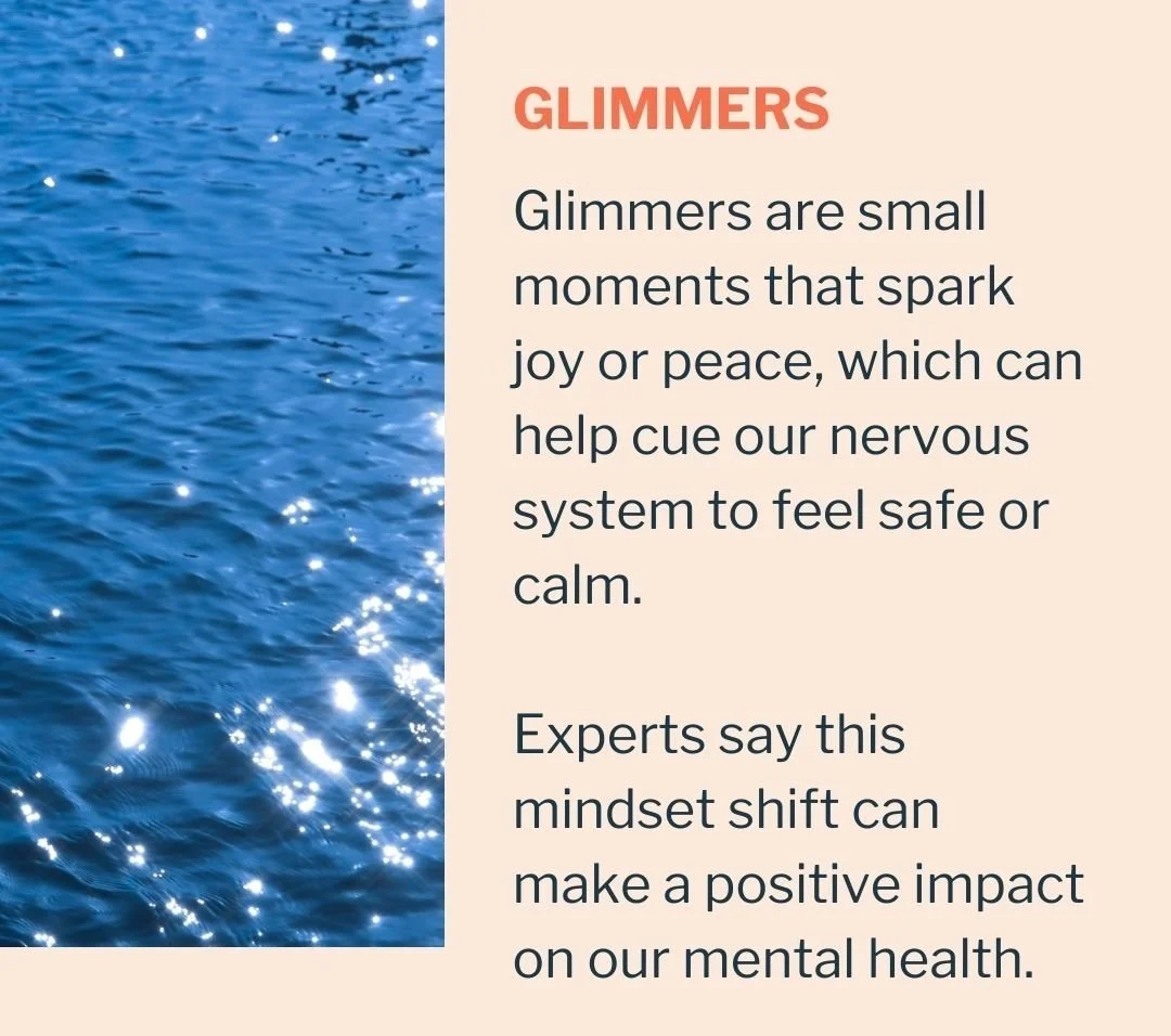 Is it time to trade triggers for glimmers in your business? — tina bar