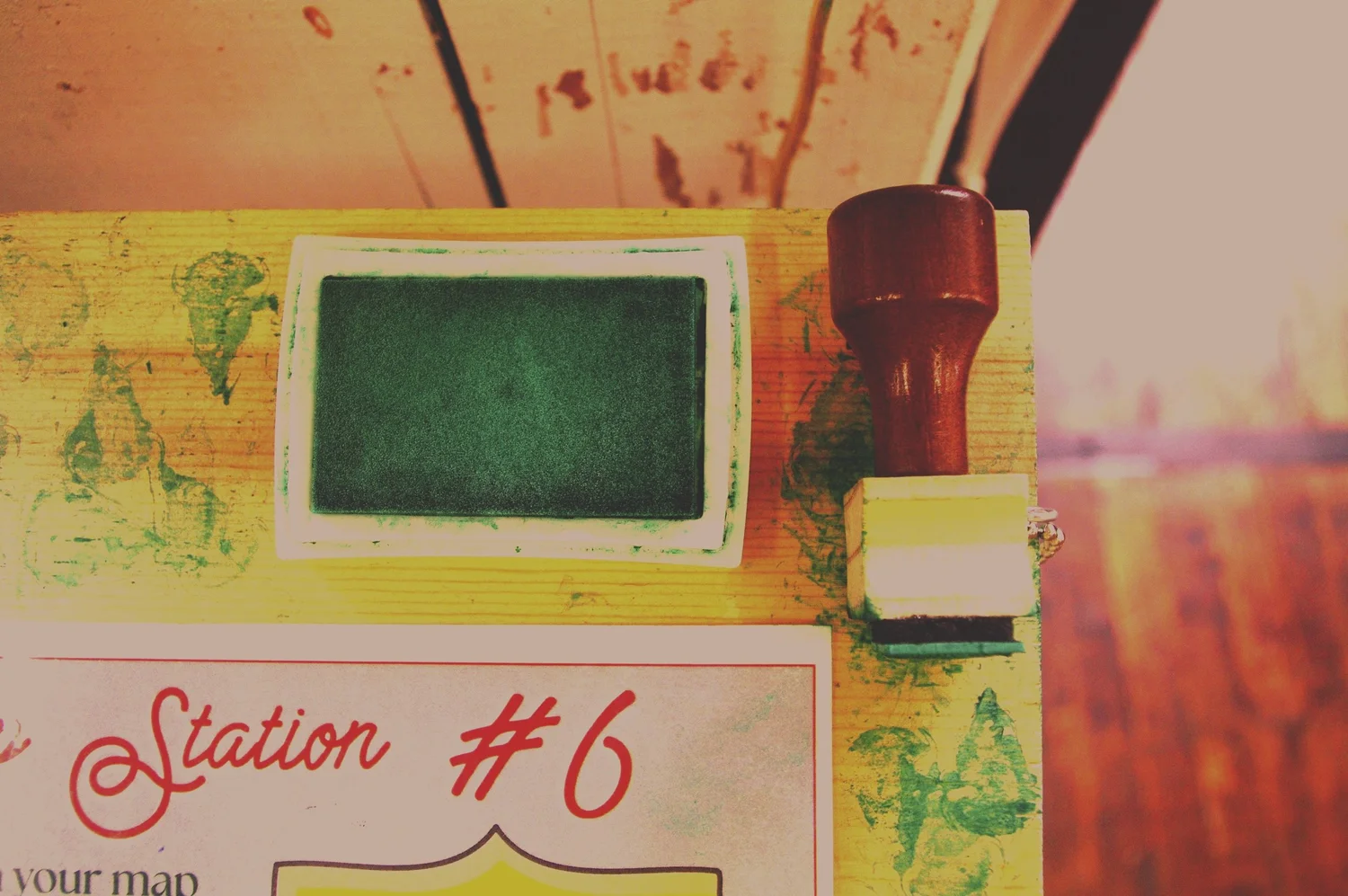Stamp Map — Memory Den Vintage Mall