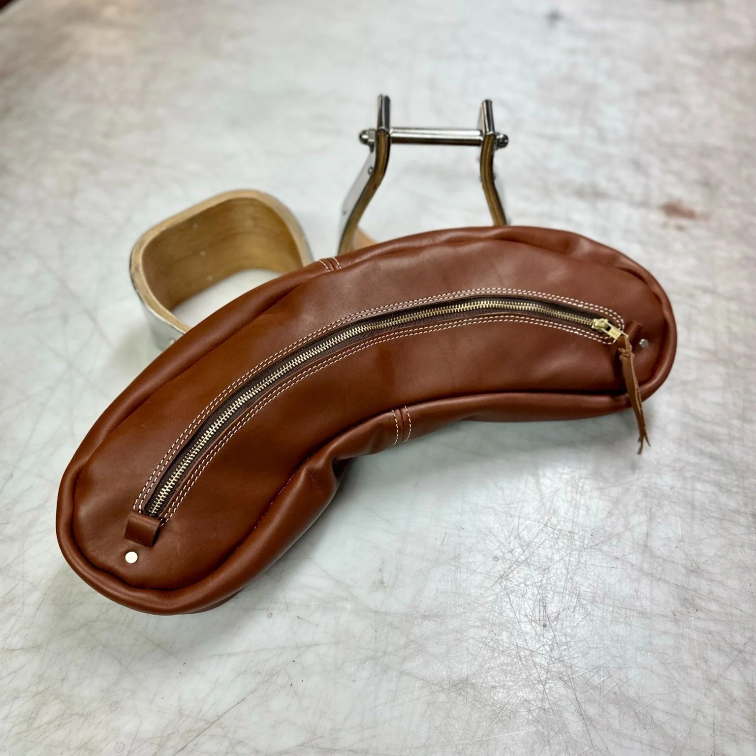 Chap Leather Cantle Bag — Lunatic Leather