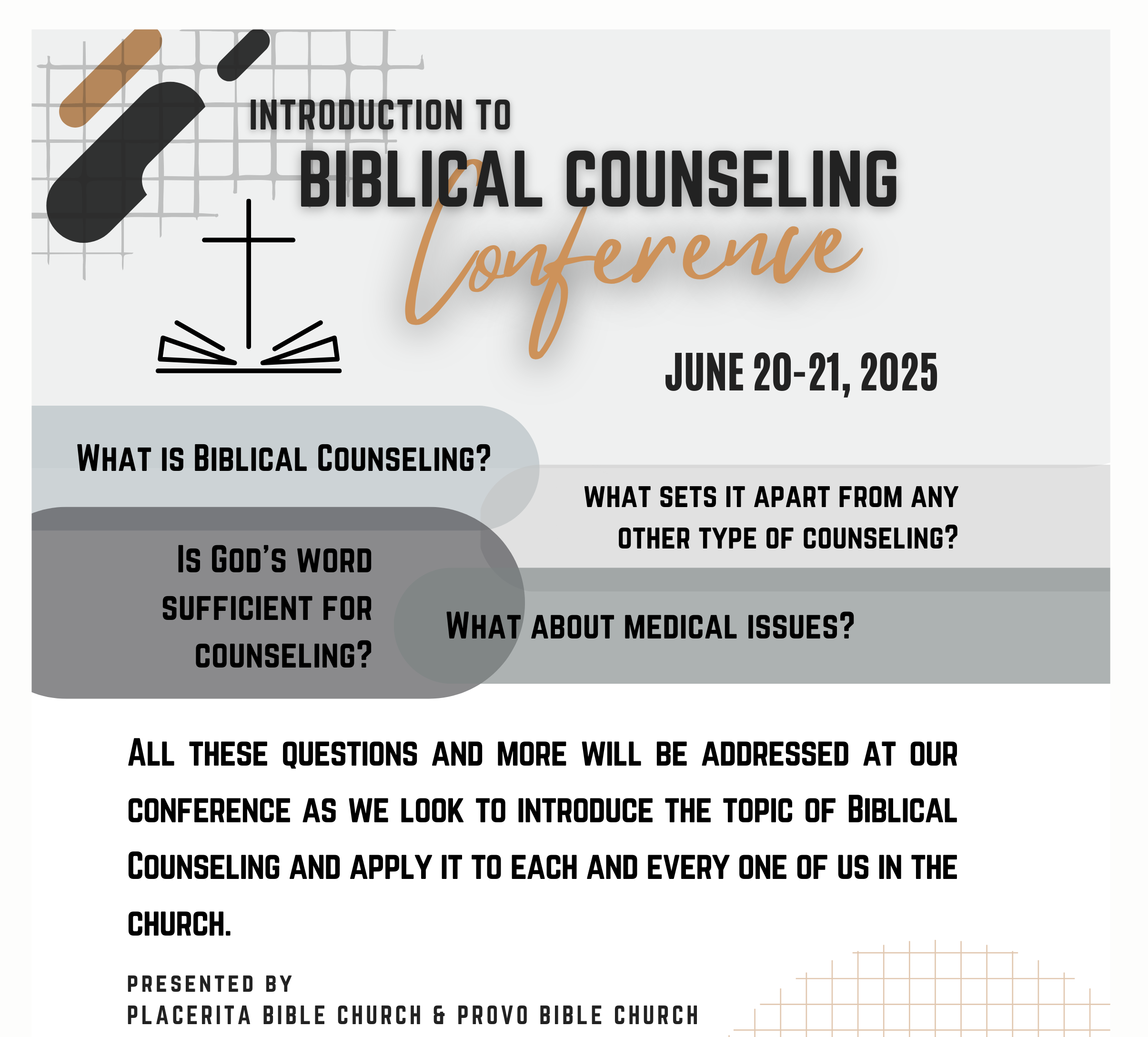 Biblical Counseling Conference 2025 — Provo Bible Church