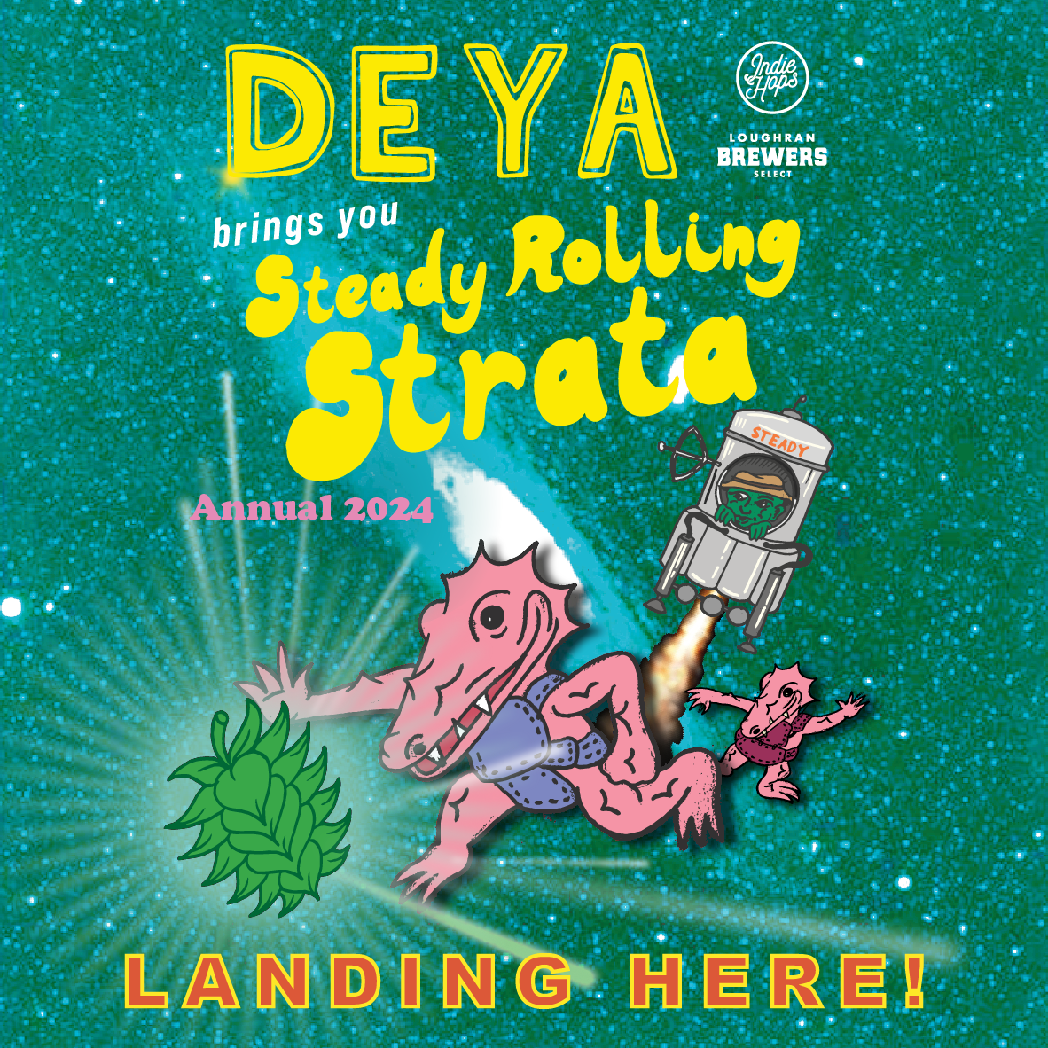 Steady Rolling Strata Launch — Planet Caravan