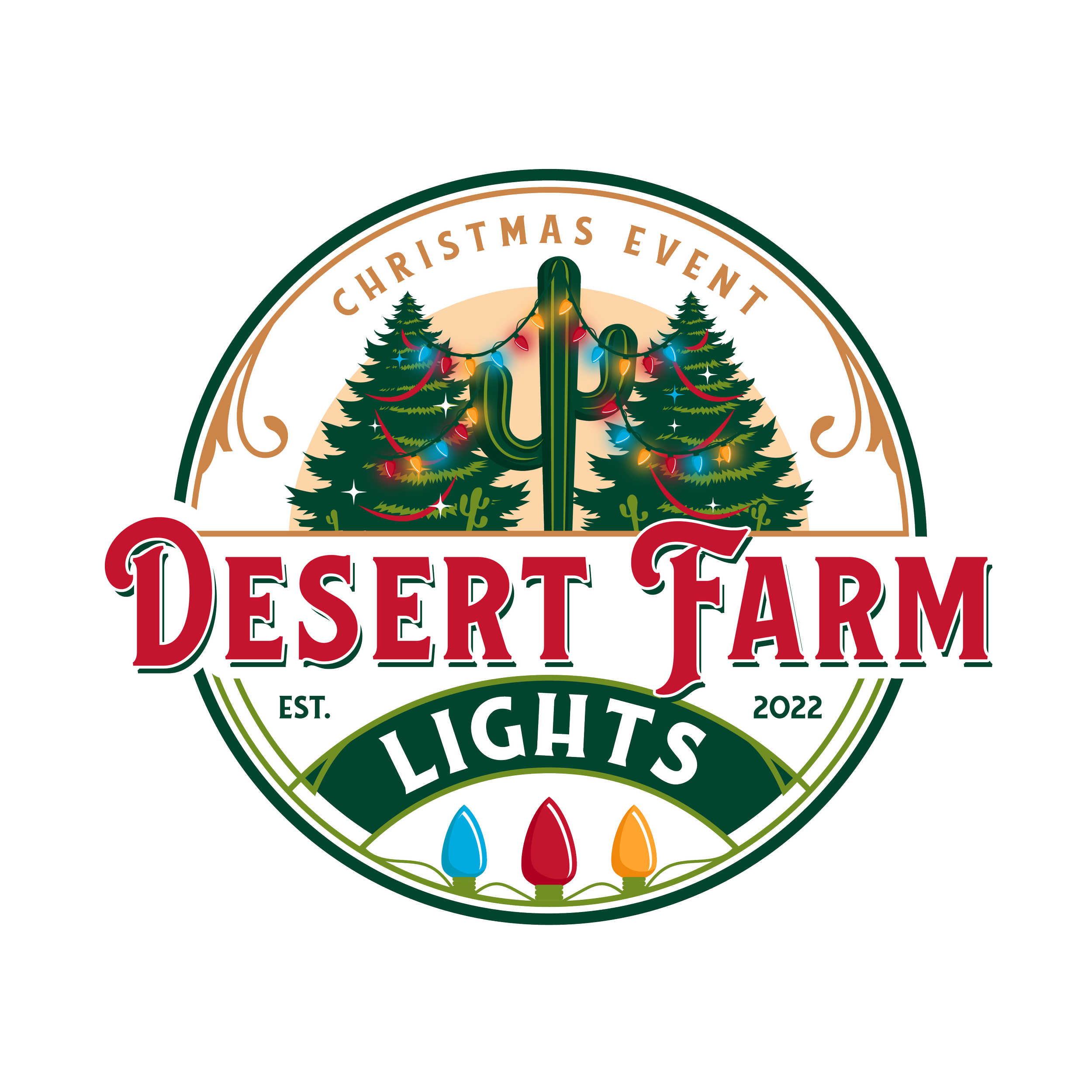 Desert Farm Lights
