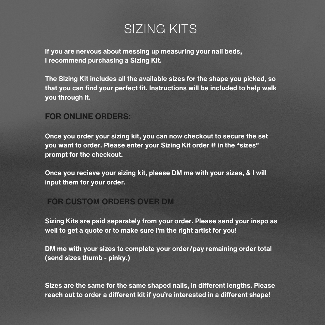 SIZING — innerbloom nails