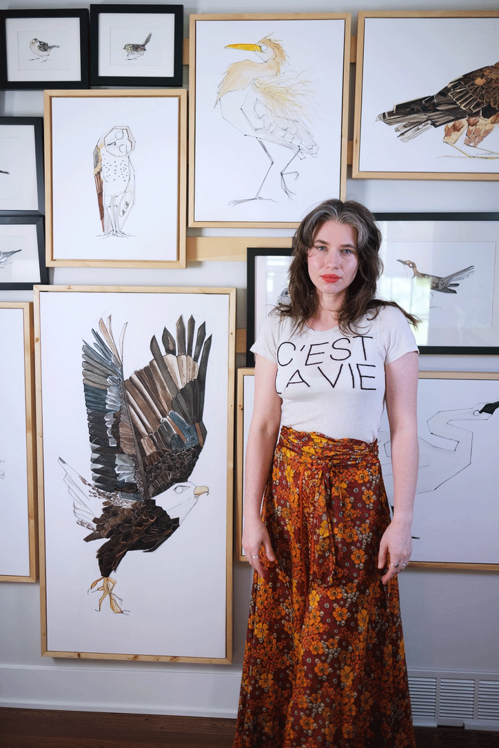Maltry Creative | Artist painting every bird
