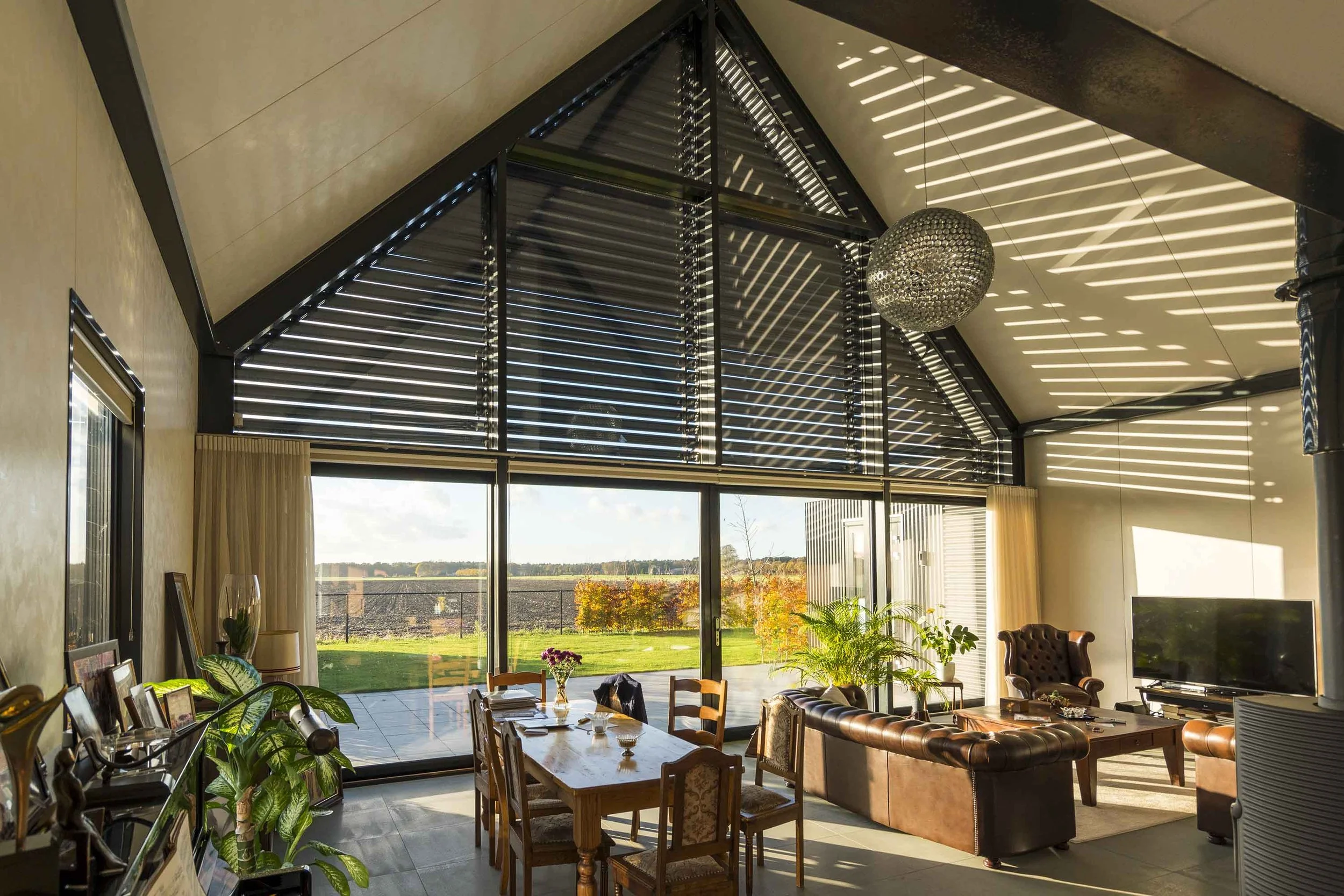 External Louvres | Sunshield UK
