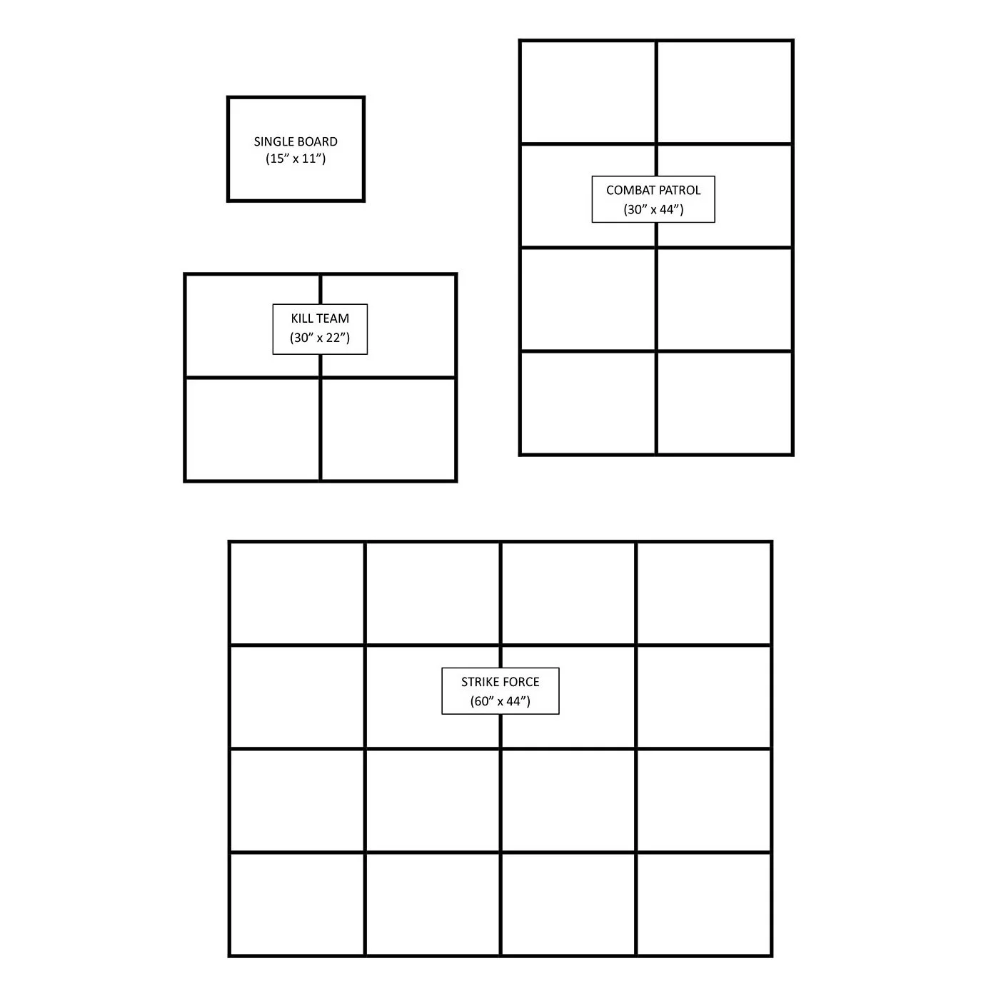 Modular Terrain Boards — Firedragon Games
