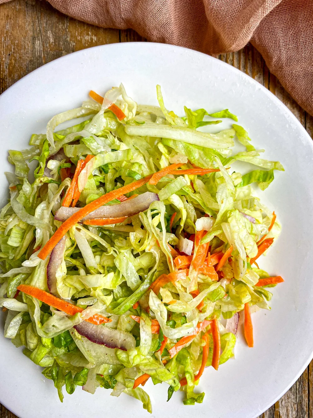 Iceberg Lettuce Slaw — FindingMyFierce