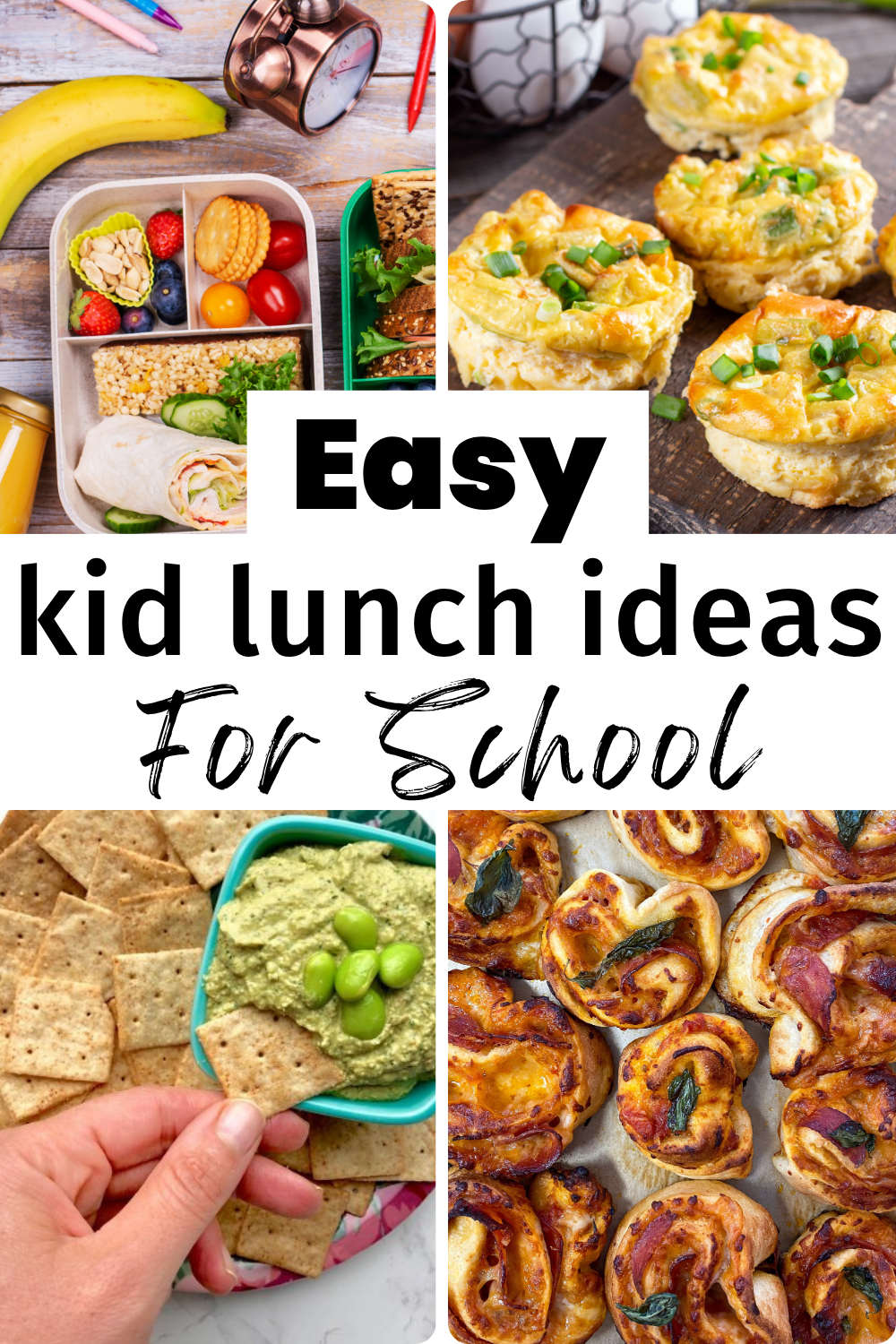 Easy Kid Lunch Ideas for School: Fun, Simple & Healthy Options — Feed ...