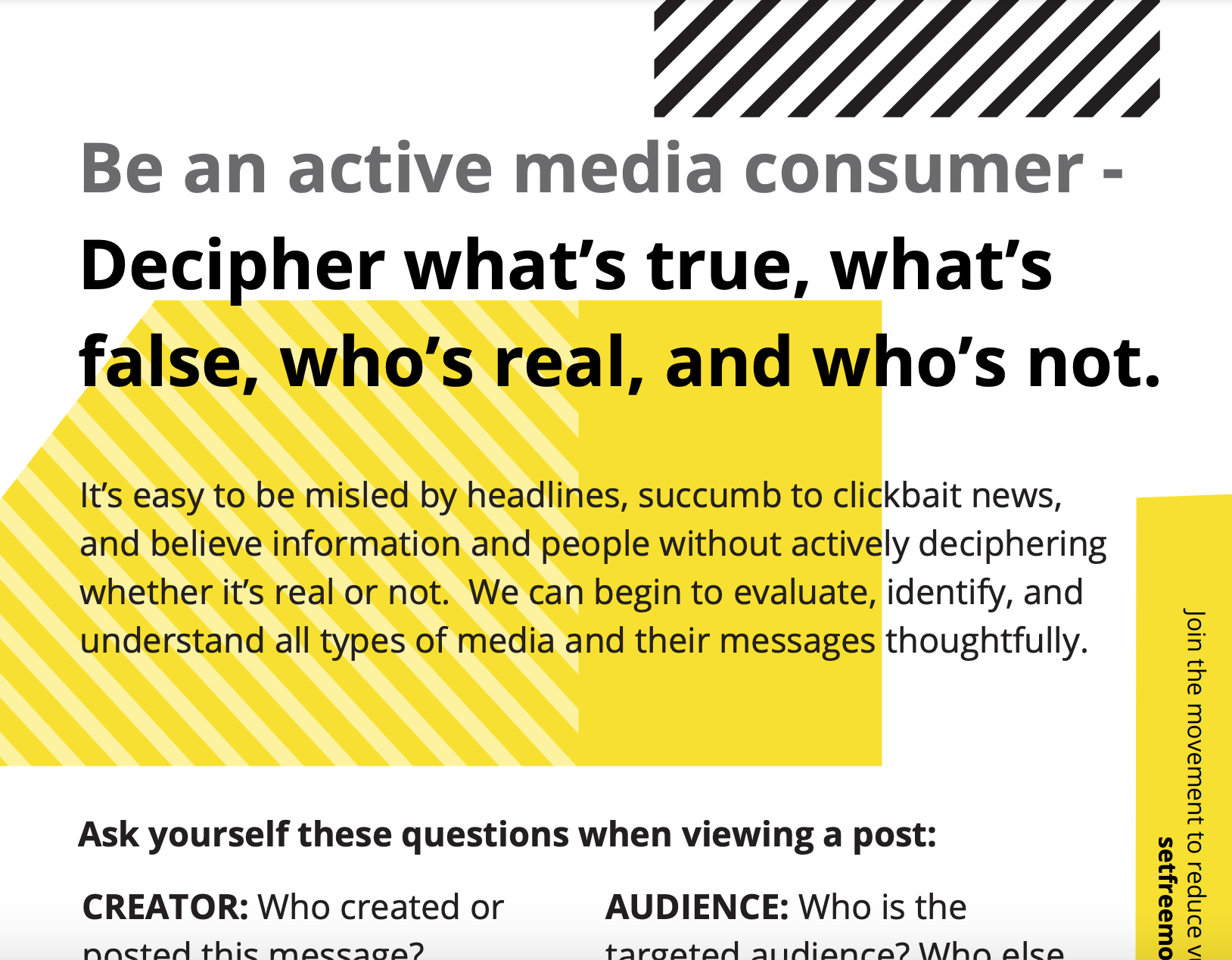 Take Action Against Human Trafficking — The Set Free Movement