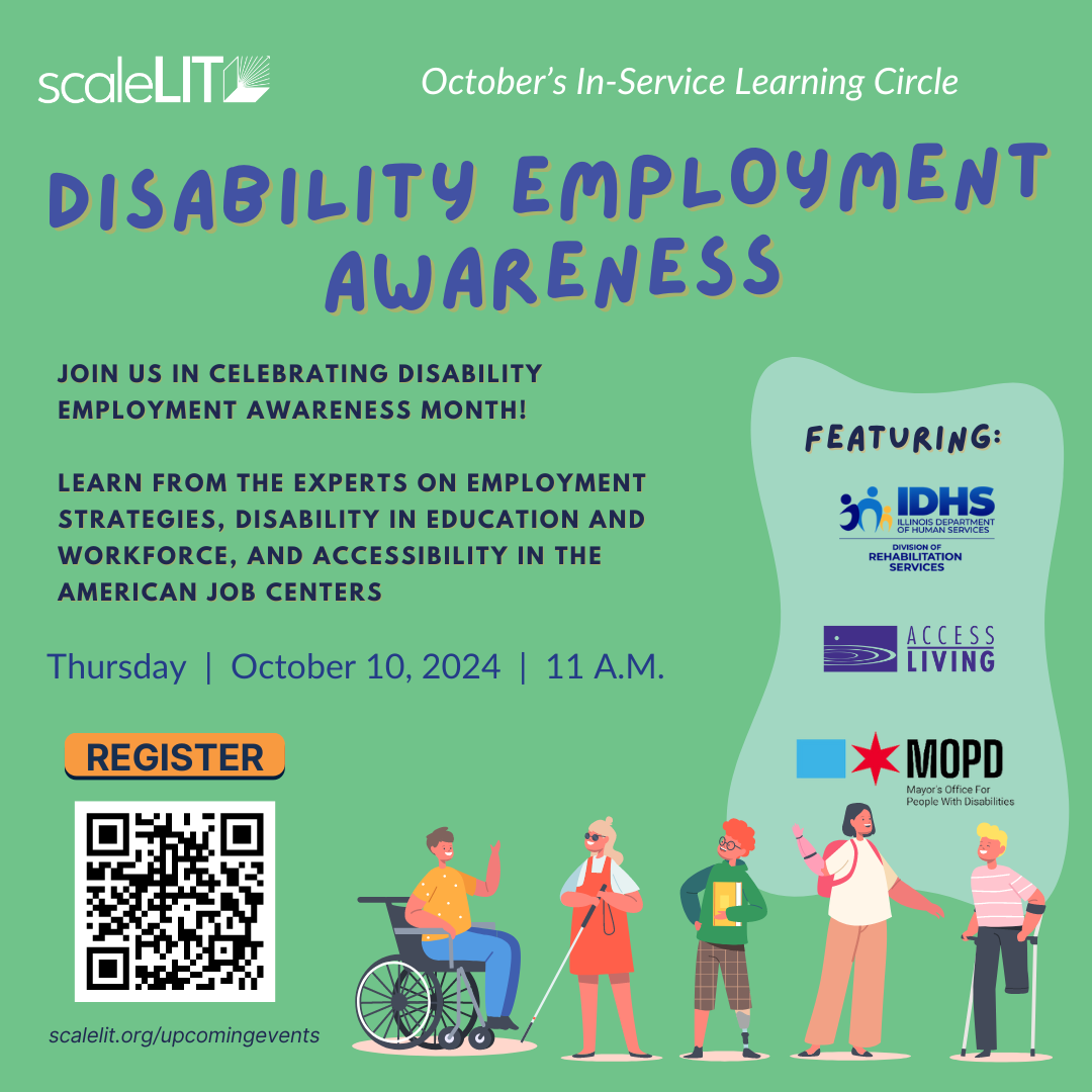 In-Service Learning Circle: Disability Employment Awareness — scaleLIT
