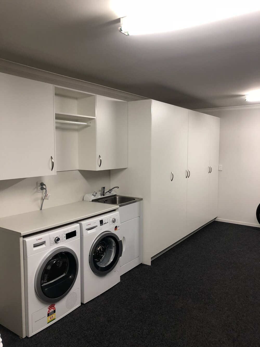 Custom Built Garage storage