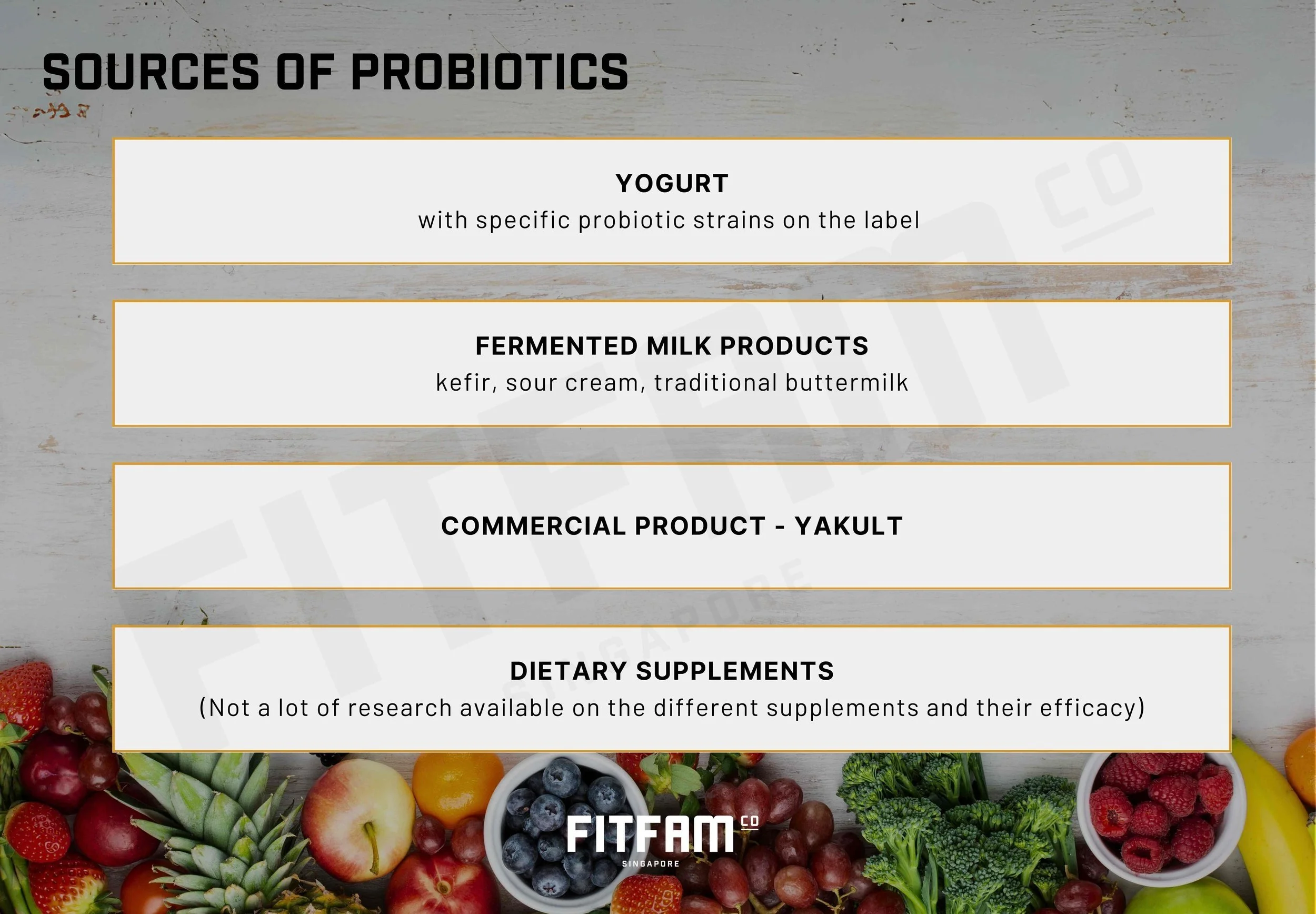 Probiotics and Prebiotics: Differences, Benefits, Sources — FITFAMCO