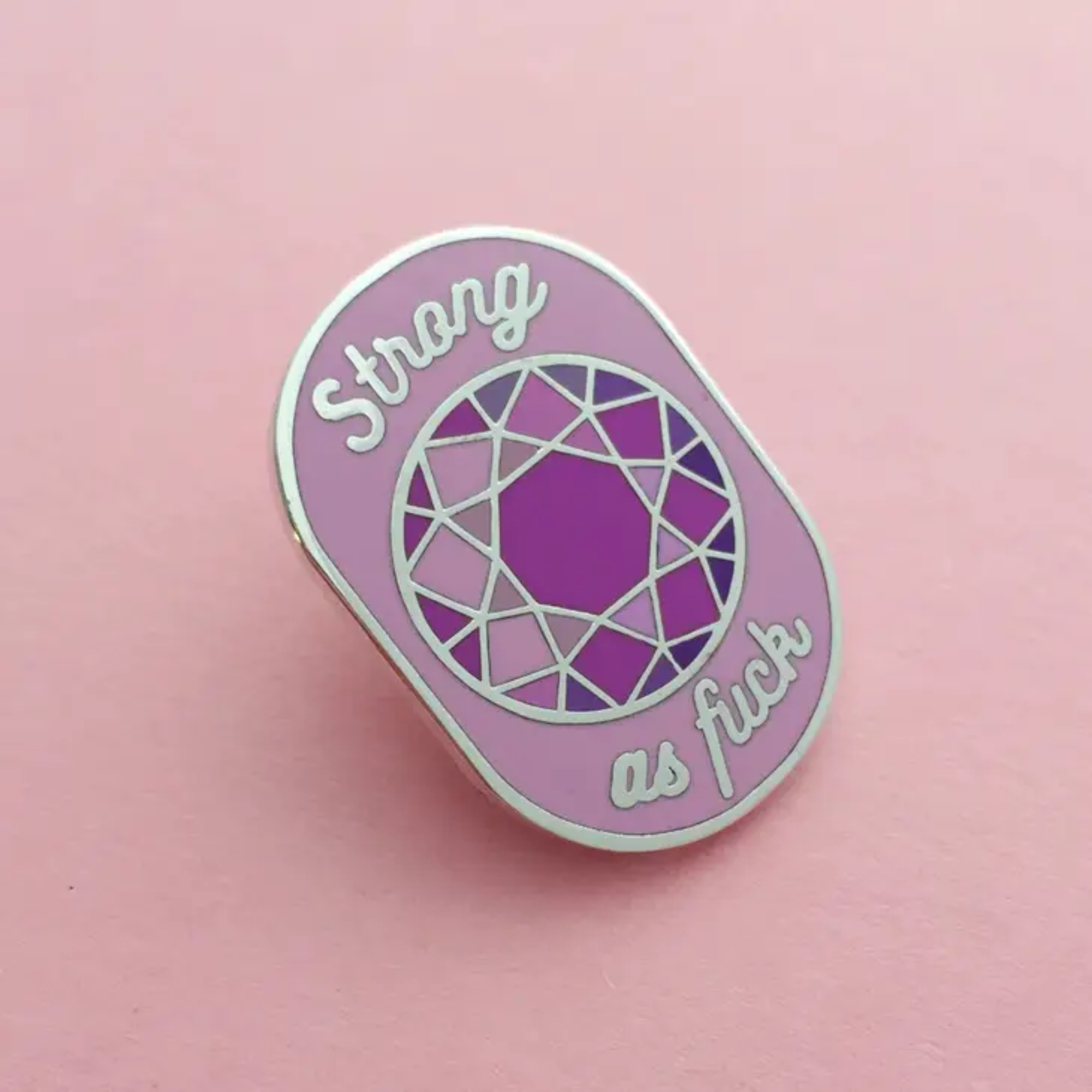 Not Here To Fuck About Enamel Pin — Slightly Offensive Stickers N Stuff