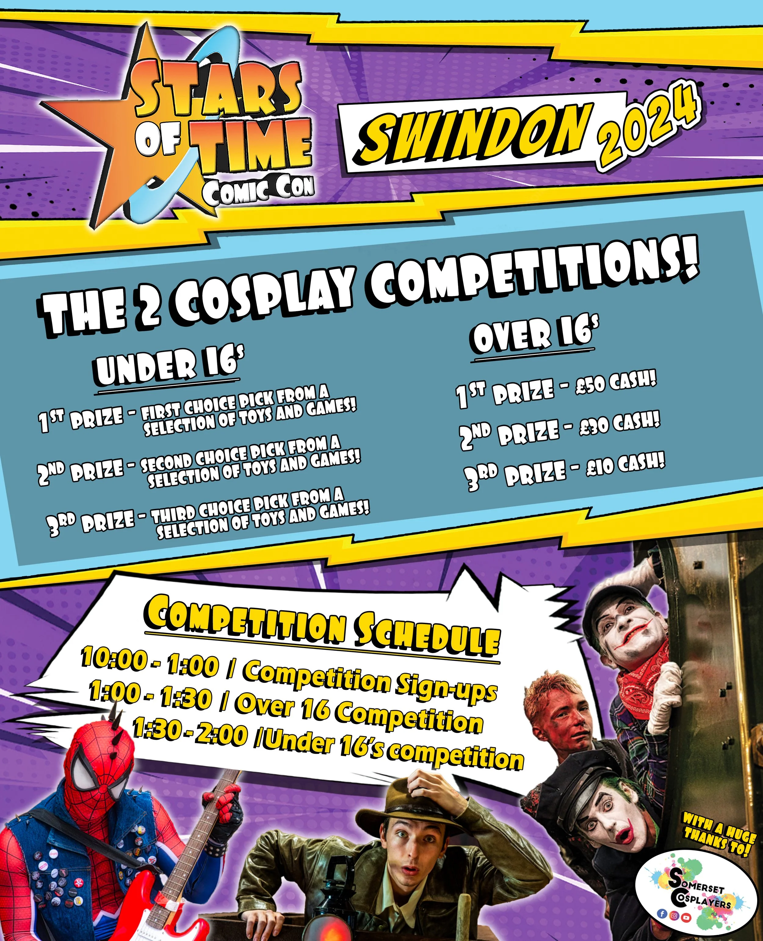 Swindon Cosplay — Stars Of Time