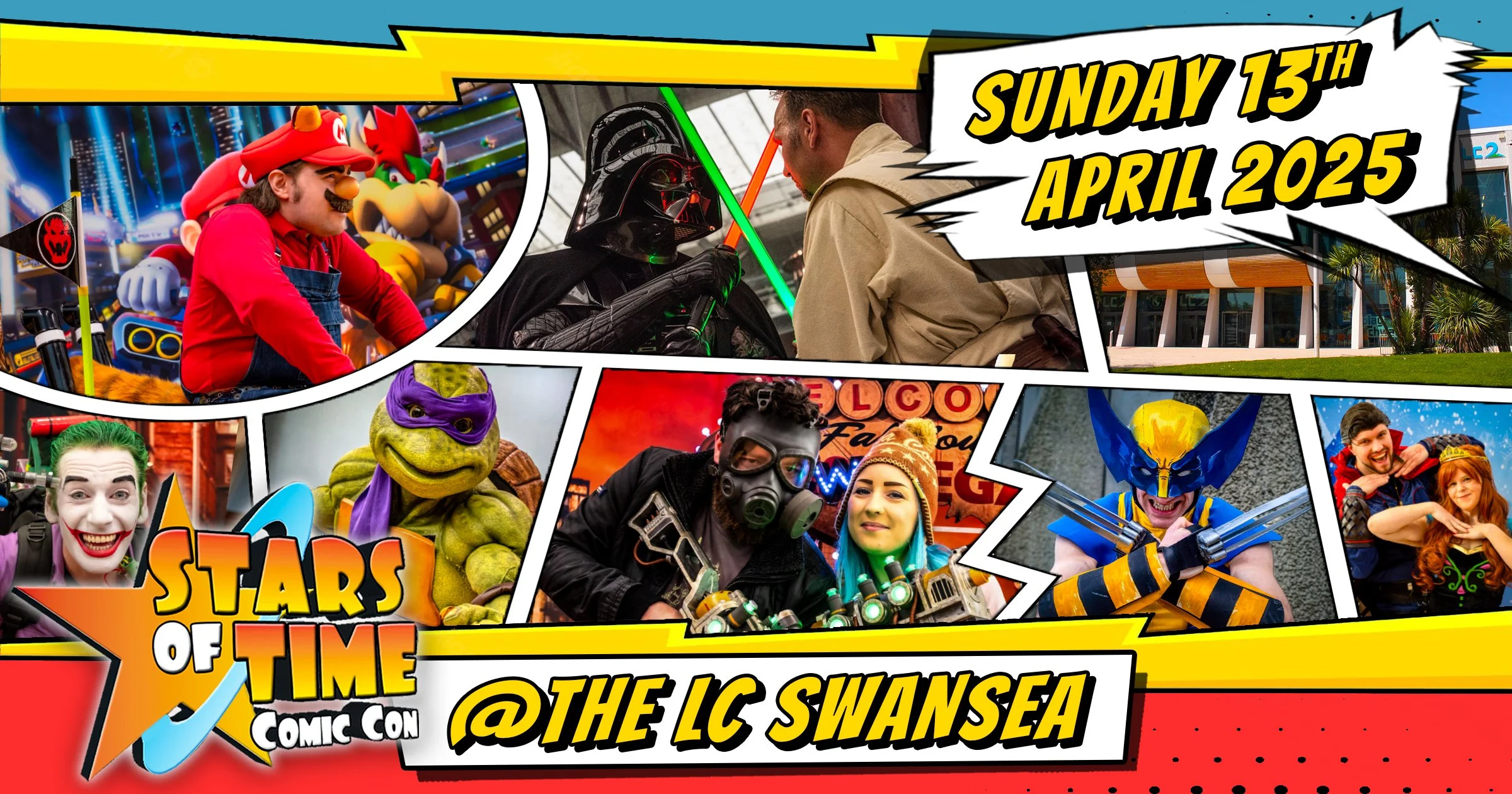 Swansea Comic Con — Stars Of Time