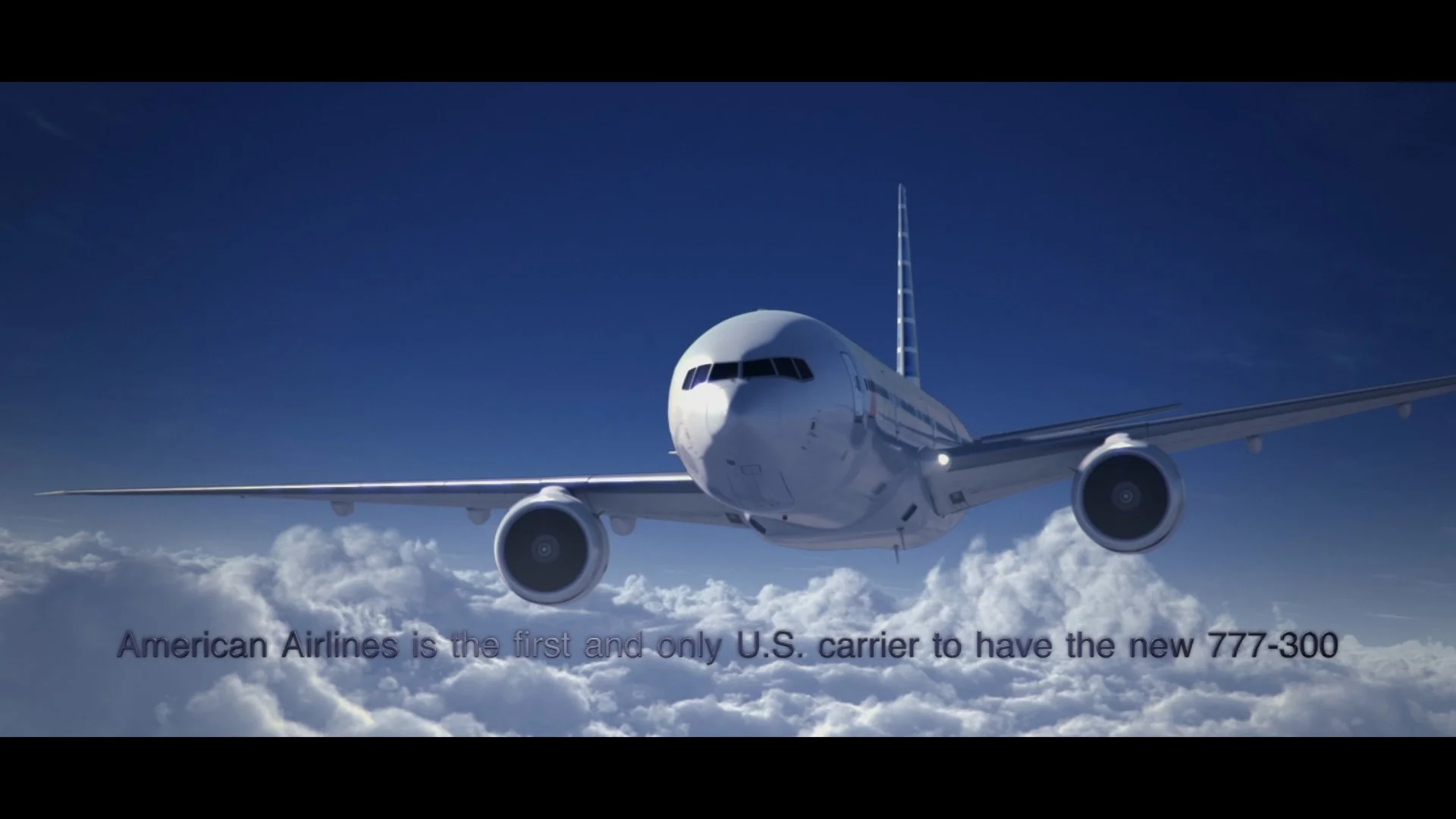 American Airlines 3D Animation — Glitch VFX