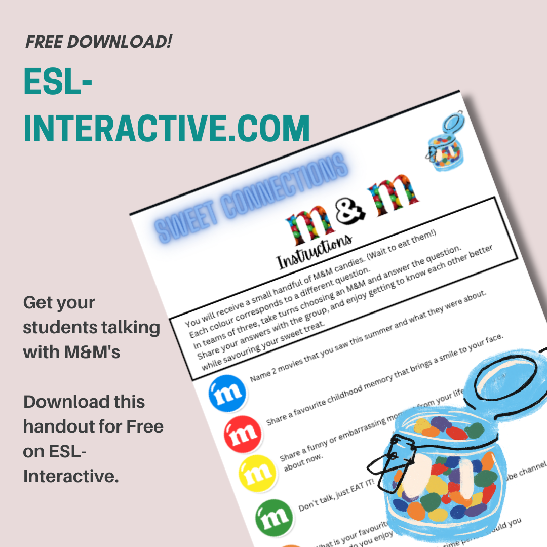 M&M IceBreaker Activity — Teach Interactive