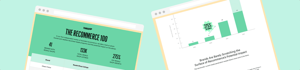Introducing the Recommerce 100 — ThredUp Resale-as-a-Service
