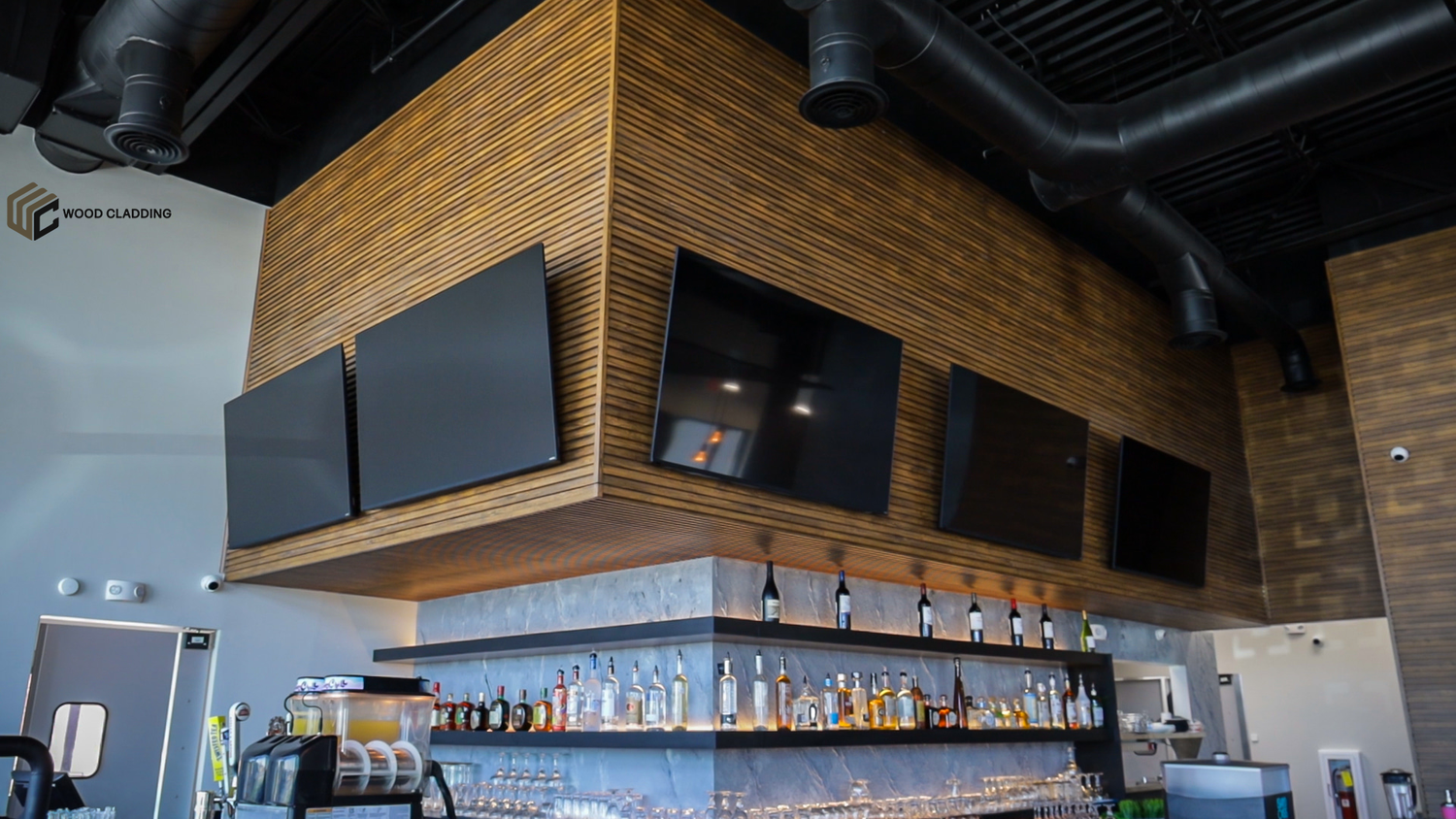 Commercial Design | Wood Cladding | Wood PVC Wall Paneling Solutions