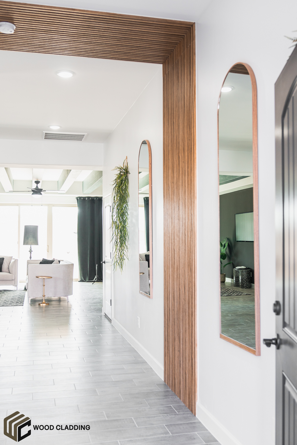 Natural Oak Interior Wood Cladding Panel | Wood Cladding