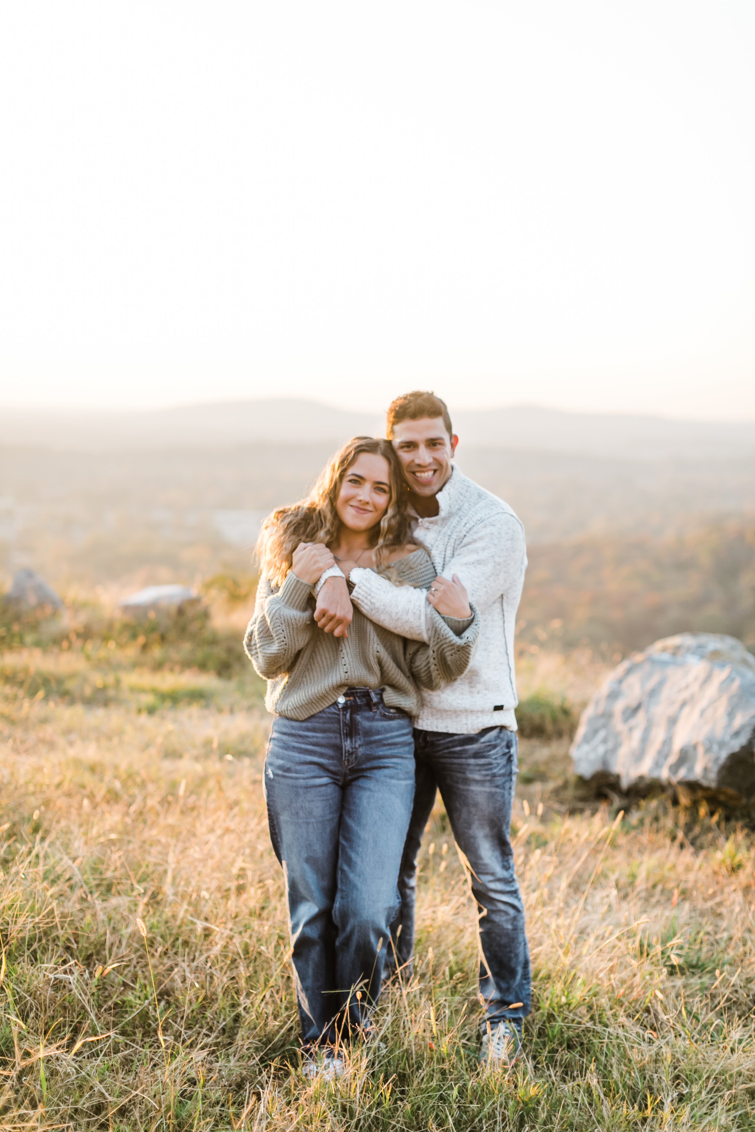 mountaintop huntsville engagement session | hannah from alabama ...