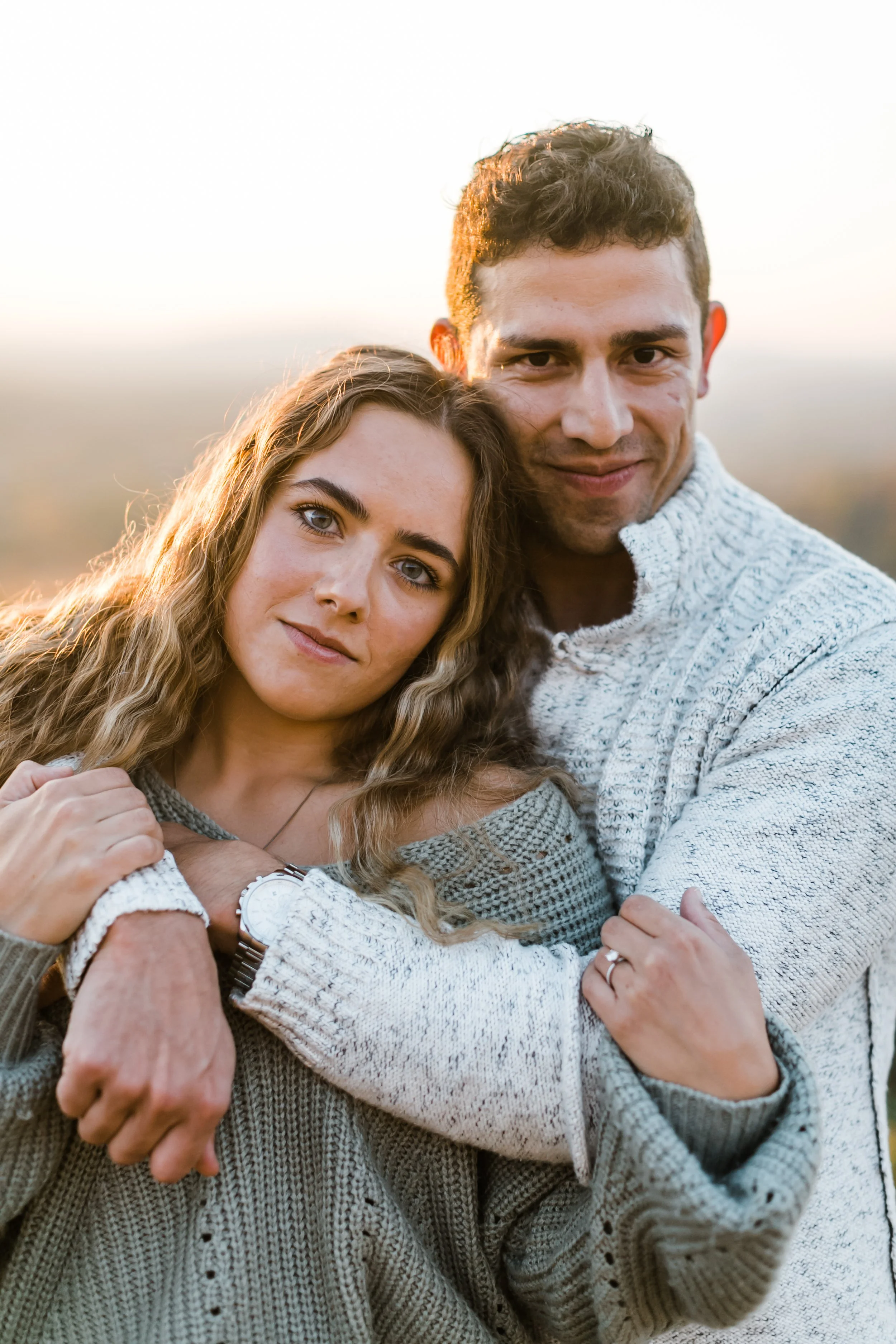mountaintop huntsville engagement session | hannah from alabama ...