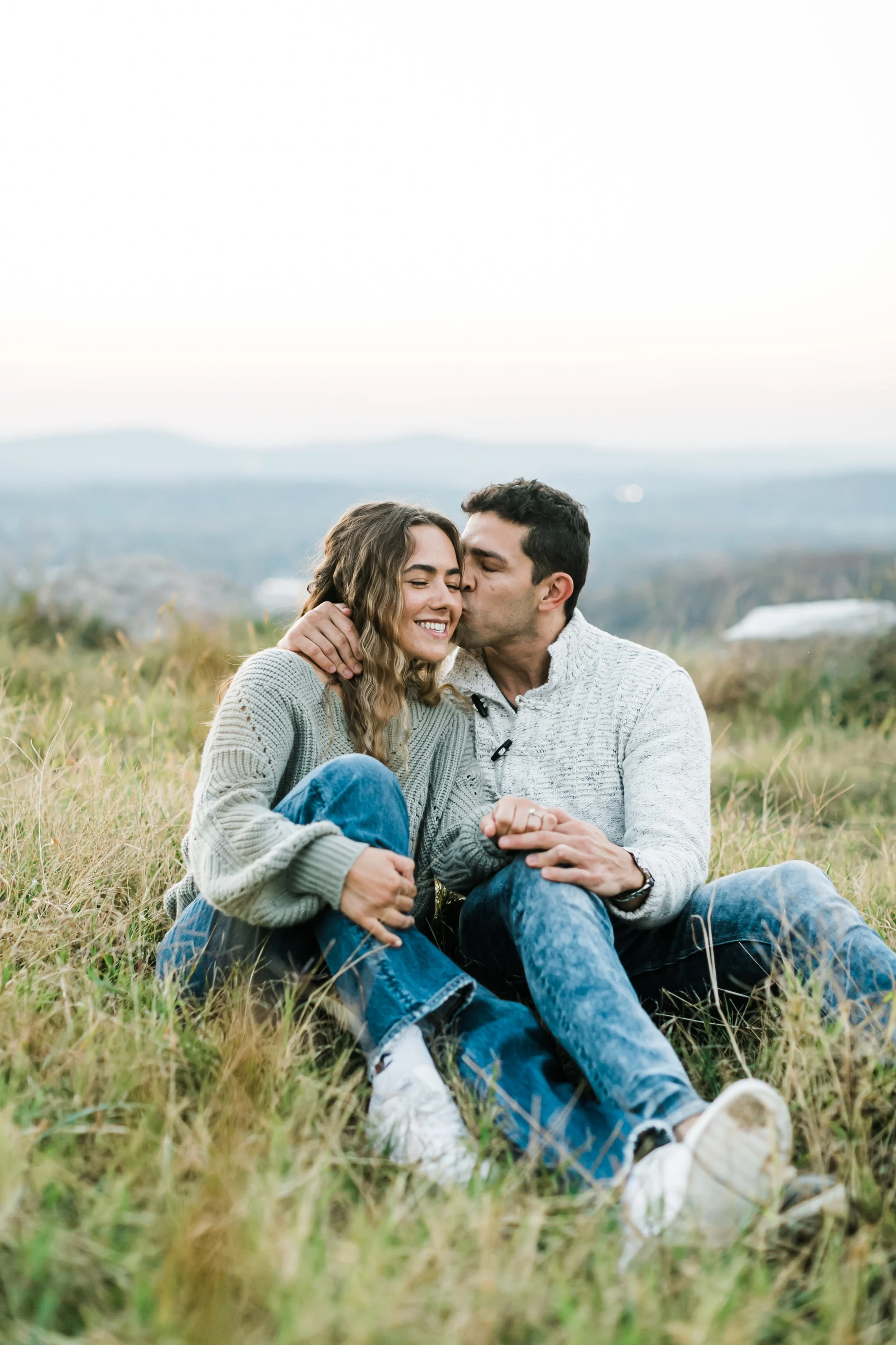 mountaintop huntsville engagement session | hannah from alabama ...