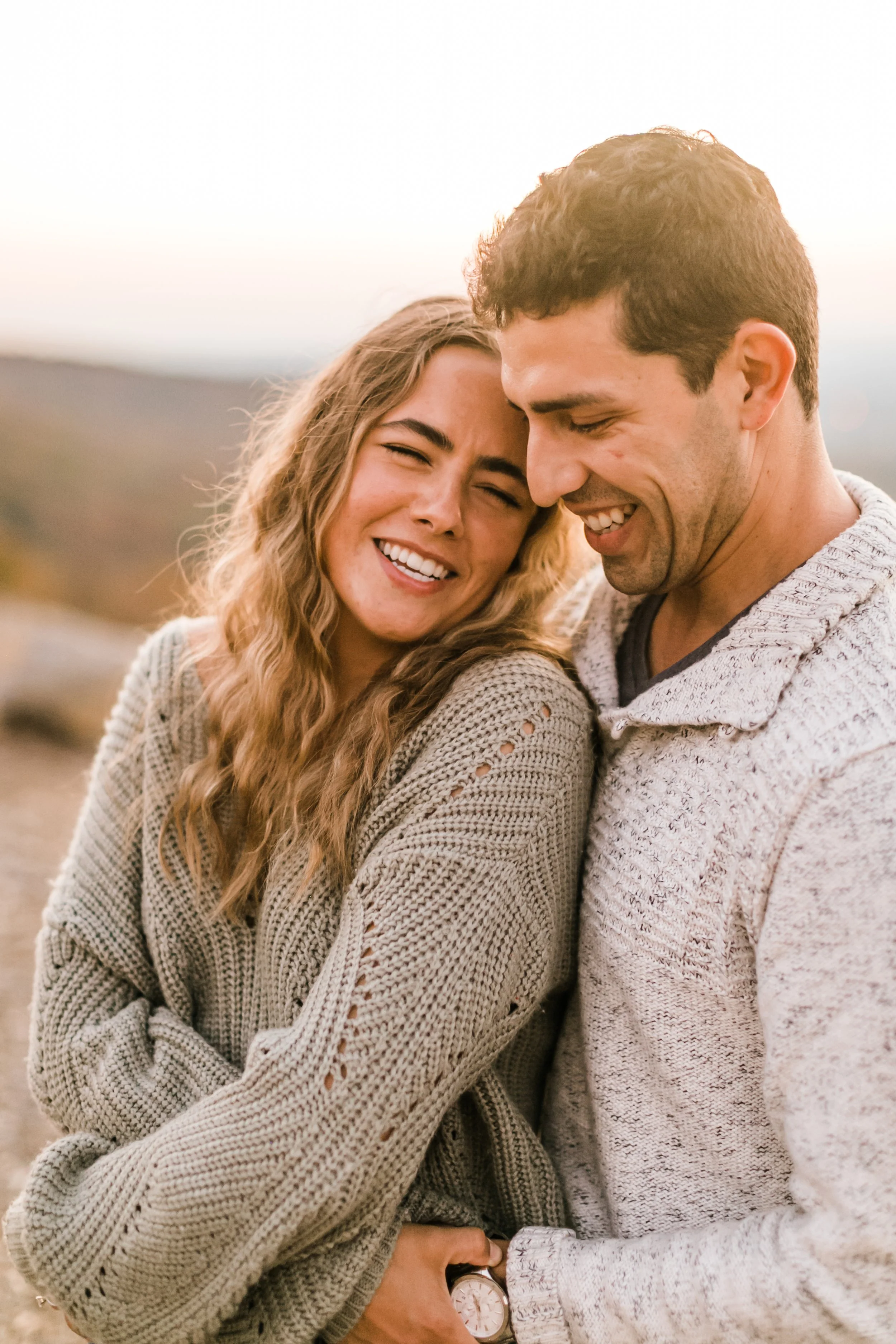 mountaintop huntsville engagement session | hannah from alabama ...