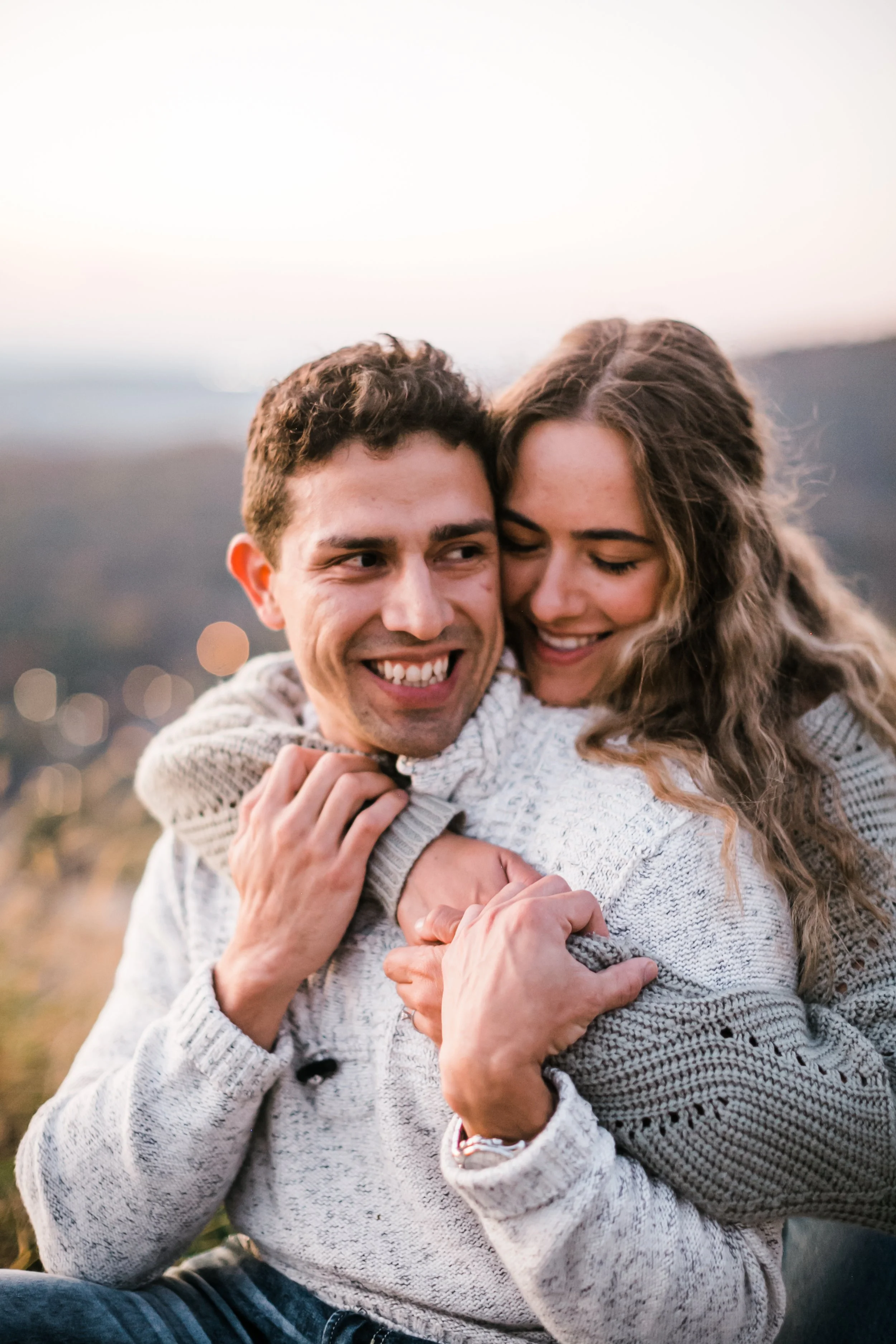 mountaintop huntsville engagement session | hannah from alabama ...
