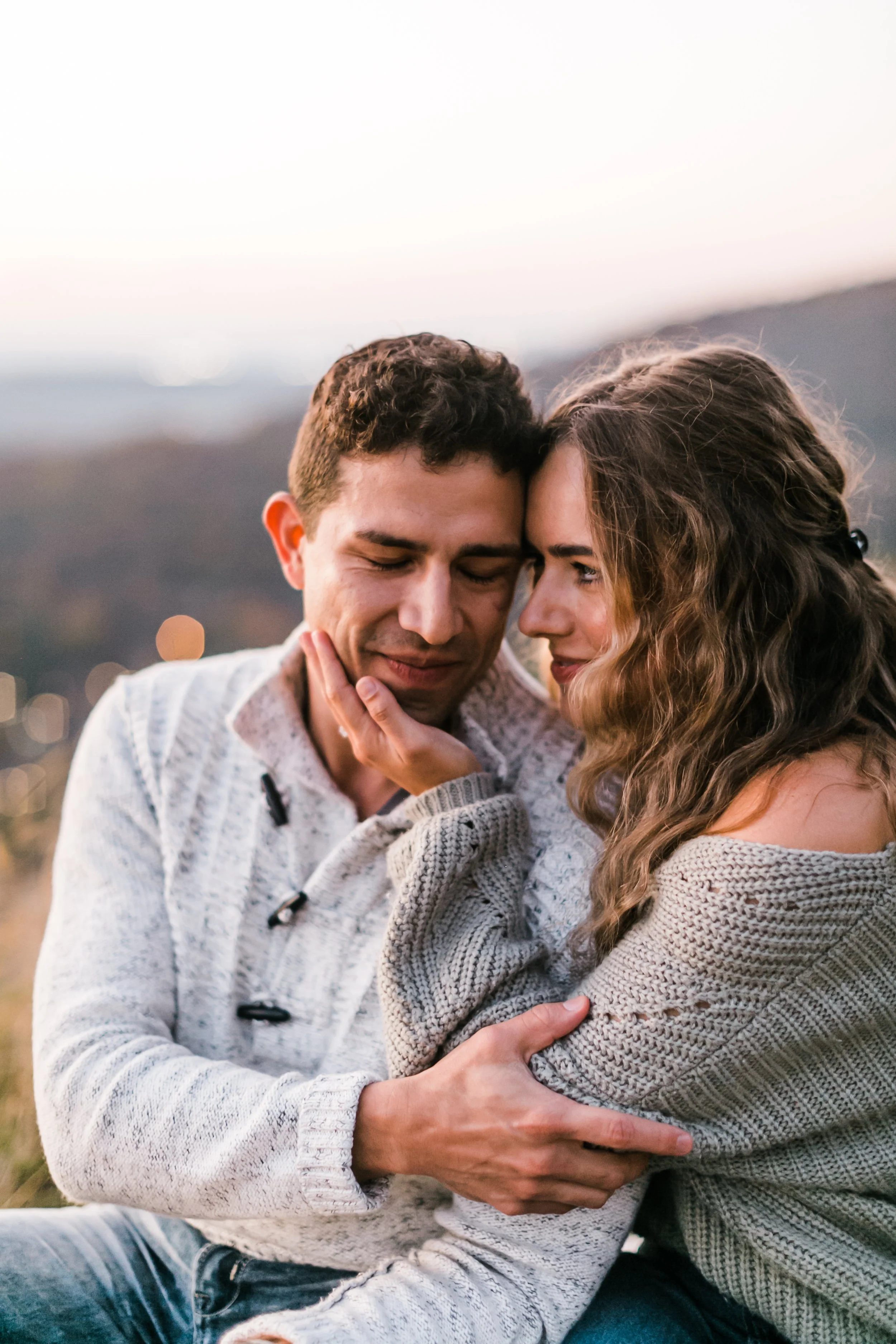 mountaintop huntsville engagement session | hannah from alabama ...