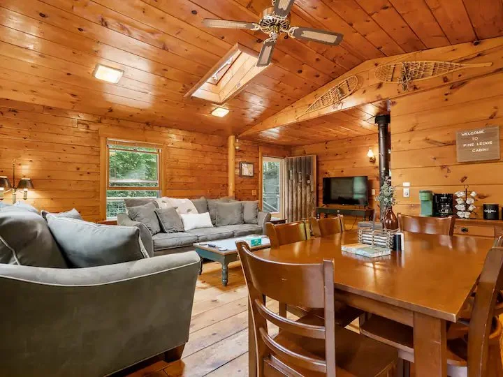 Pine Ledge Cabin in Ludlow, Vermont — New England Resort Rentals