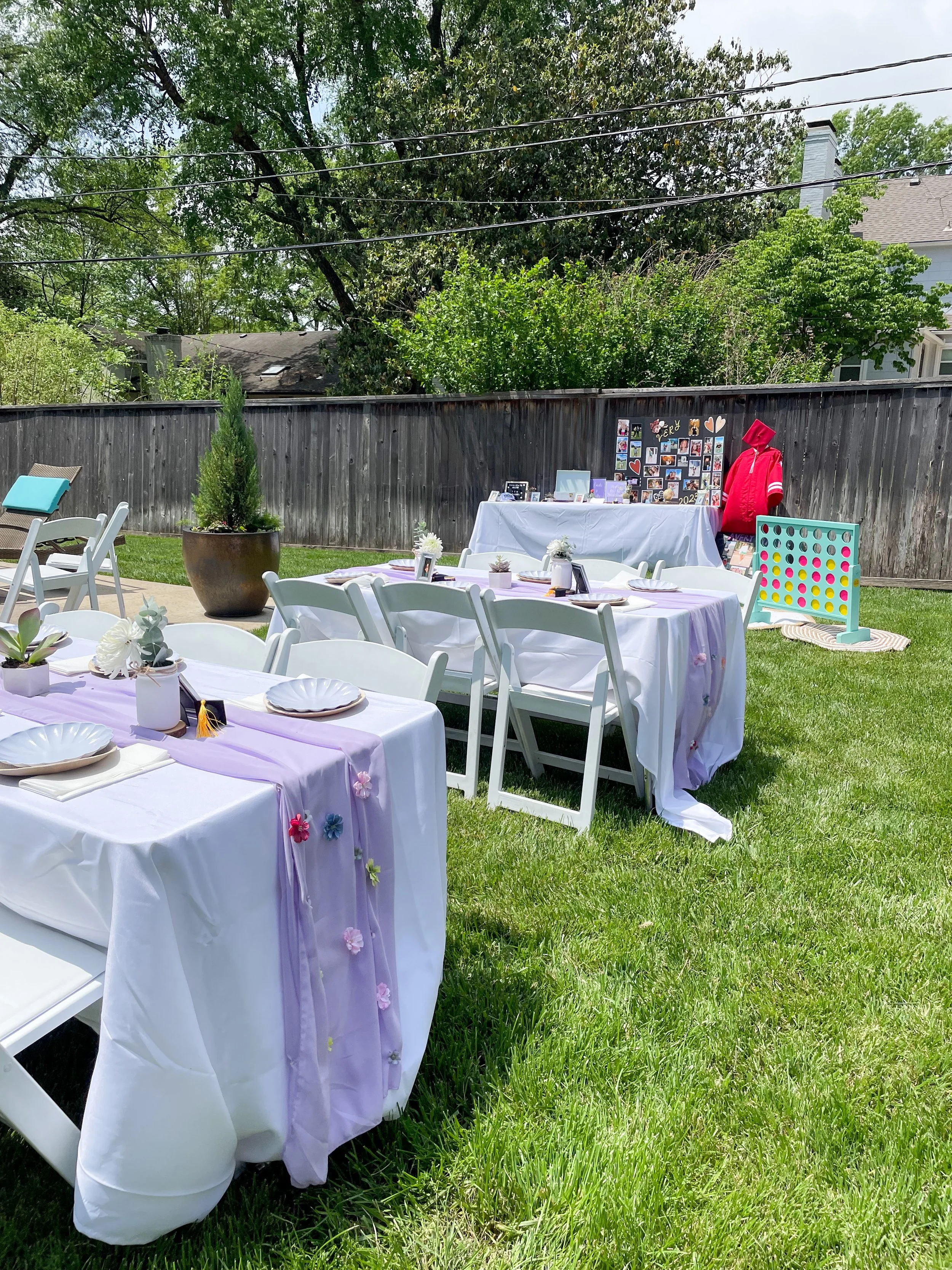 TCU themed grad party — Wild Party Co.