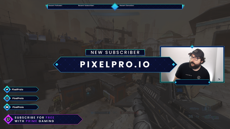 Premium Graphics For Your Live Stream Or Content — PixelPro.io