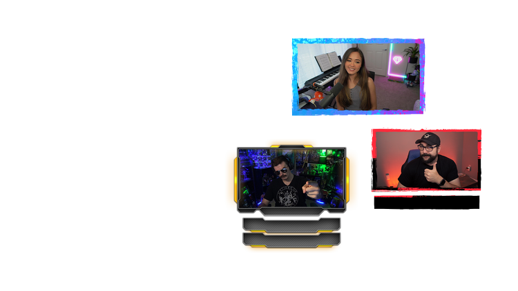 Free Live stream Overlays — PixelPro.io