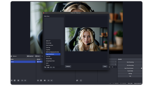 How To Add A Mask To Your Camera In OBS Studio — PixelPro.io