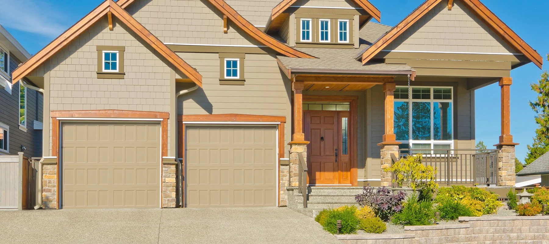 Recessed Panels — Quick Response Garage Door Services