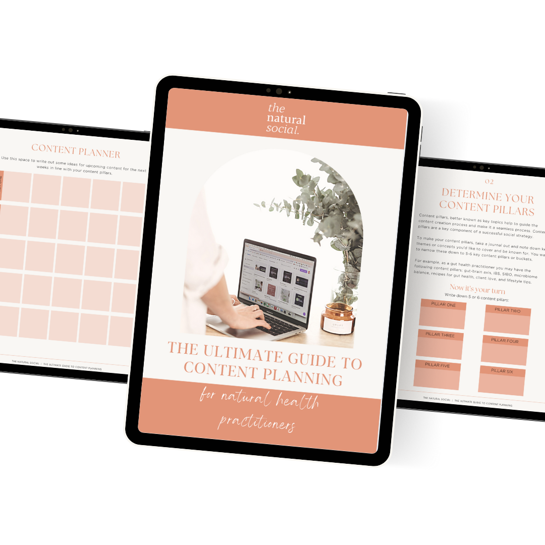 Content Planning Guide — The Natural Social